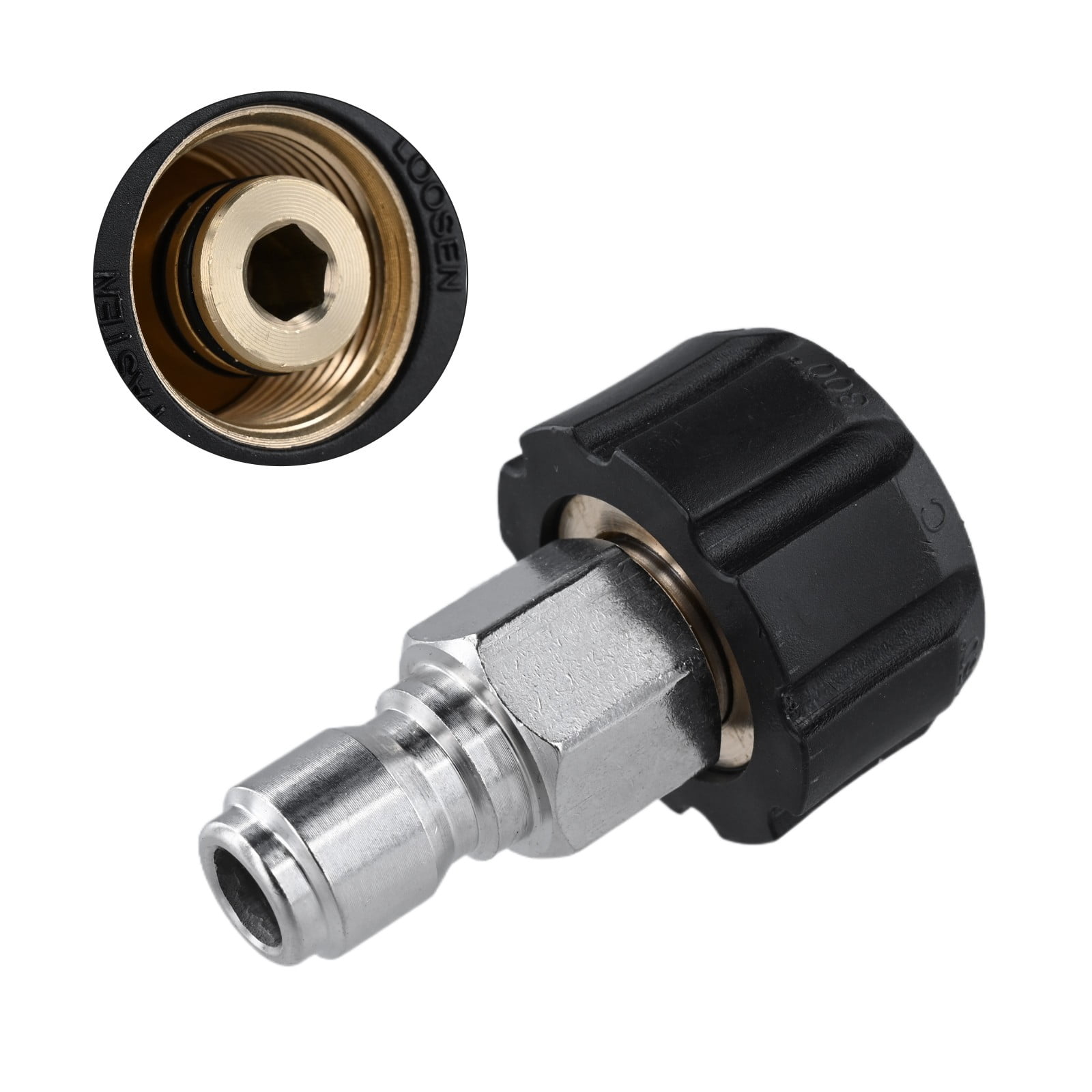 M22 FPT X 3/8 inch Quick Connect for Sprayer Inlets Pump Outlets ...