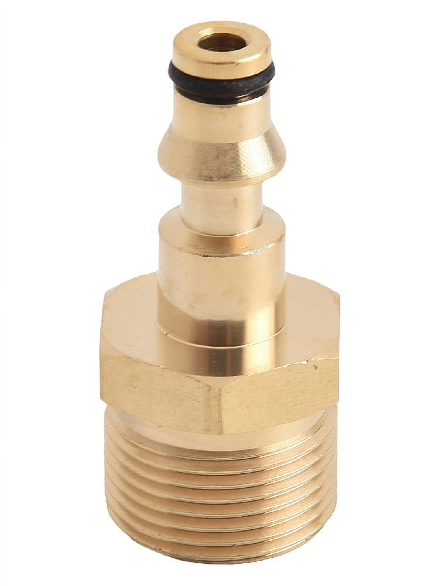 M22 High Pressure Washer Adapter Brass Quick Connect Hose Pipe ...