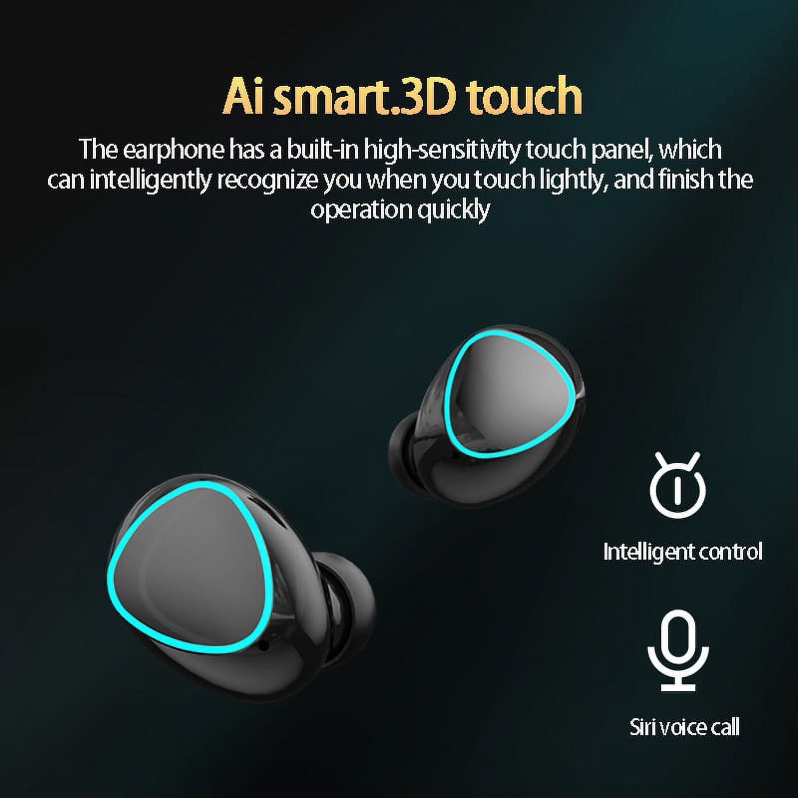 M22 Tws Wireless Bluetooth Headset Couple Headphones Touch Stereo ...