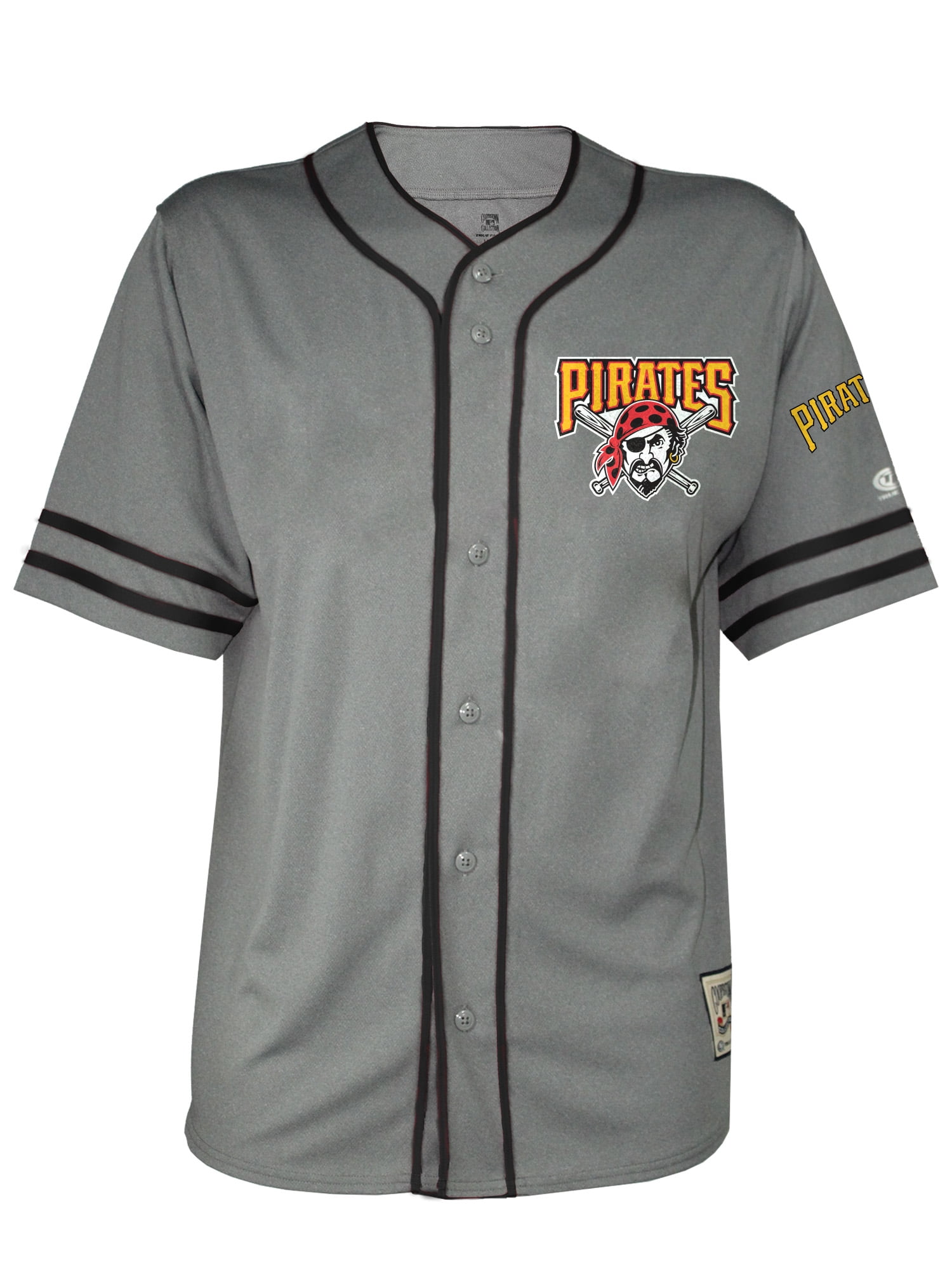 MLB Pittsburgh Pirates Gray Wool Jersey - Walmart.com
