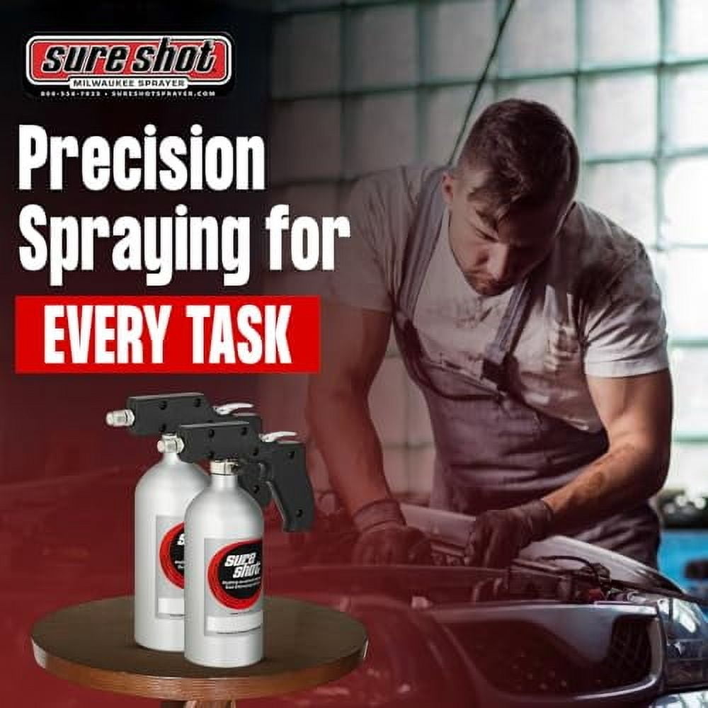 M2400 - Industrial Grade Silver Anodized Aluminum Sprayer with ...