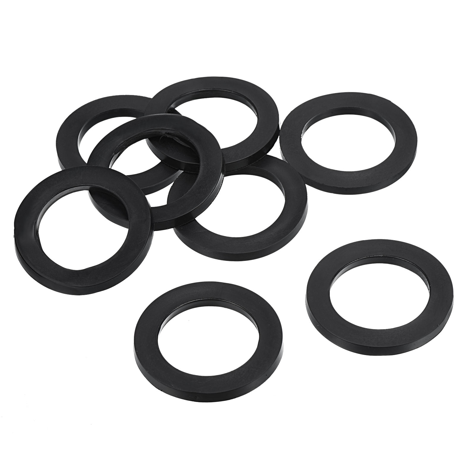 M25 Rubber Flat Washer, 12 Pack 25mm ID 39mm OD Sealing Spacer Gasket ...