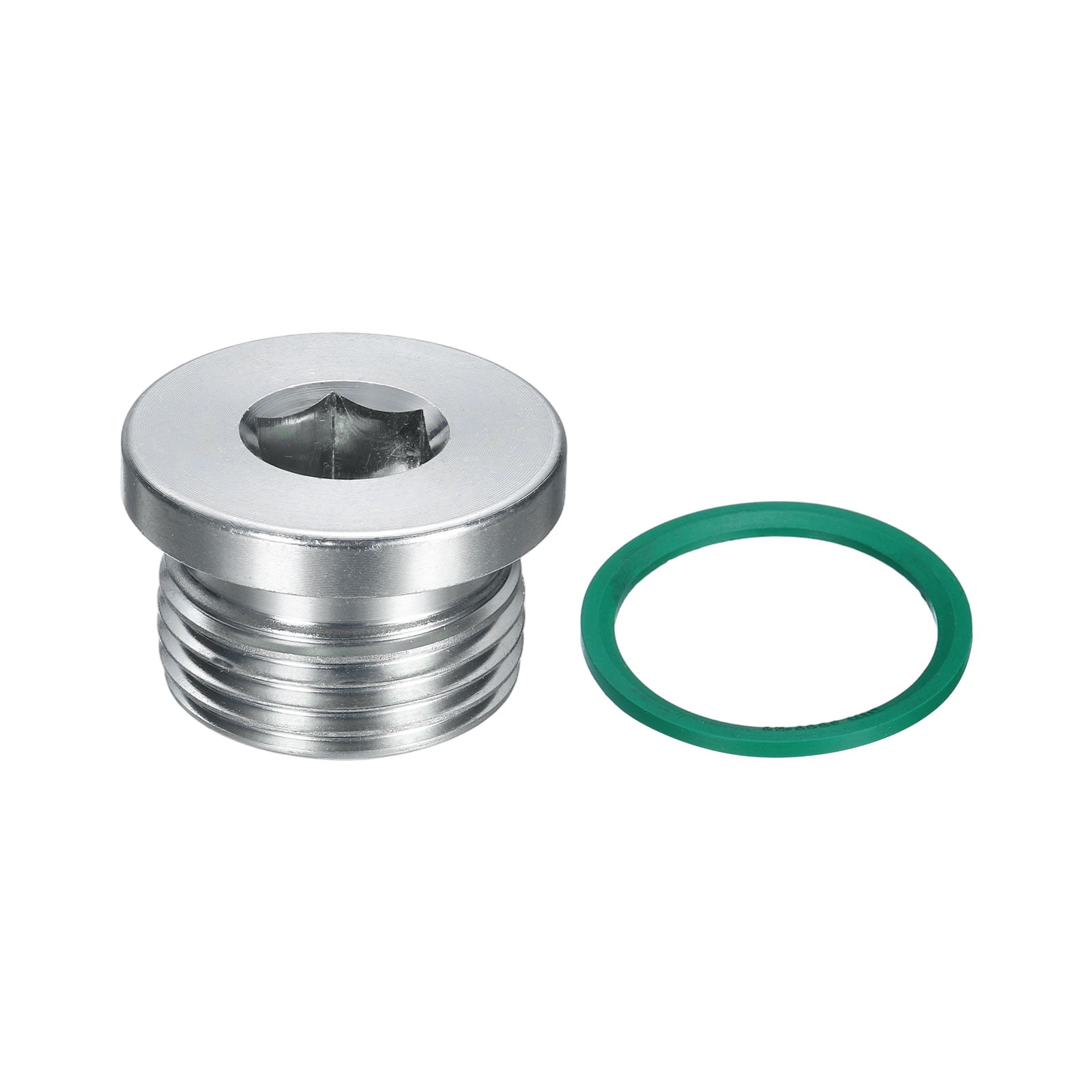 M27x2 304 Stainless Steel Thread Sensor Plug with Green O-Ring ...