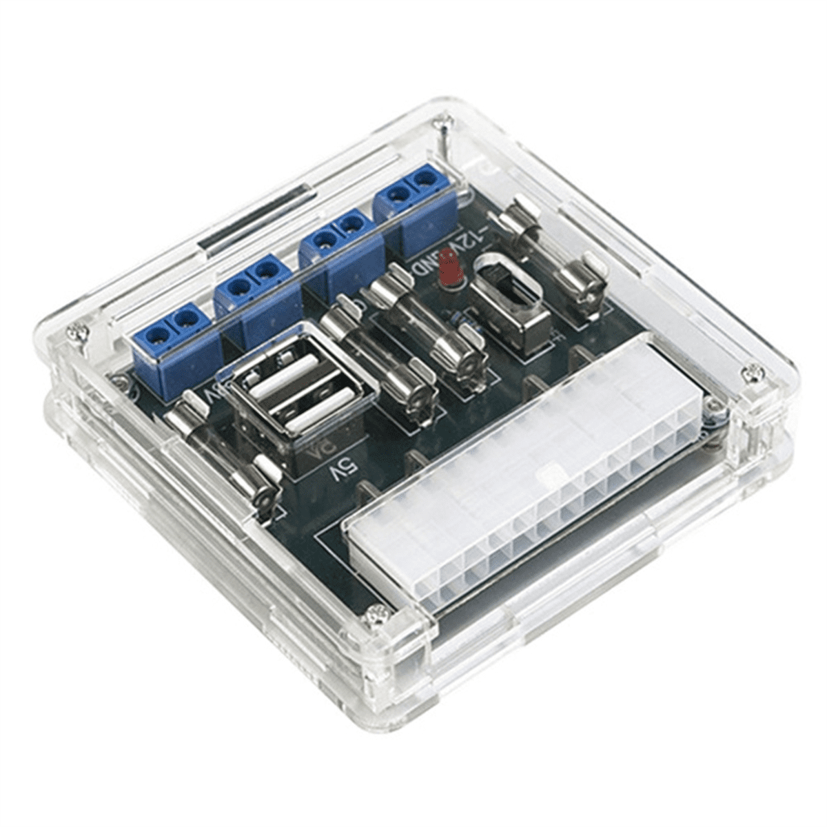 M28W ATX Power Board Computer Supply Adapter Module 24Pin 5A USB ...
