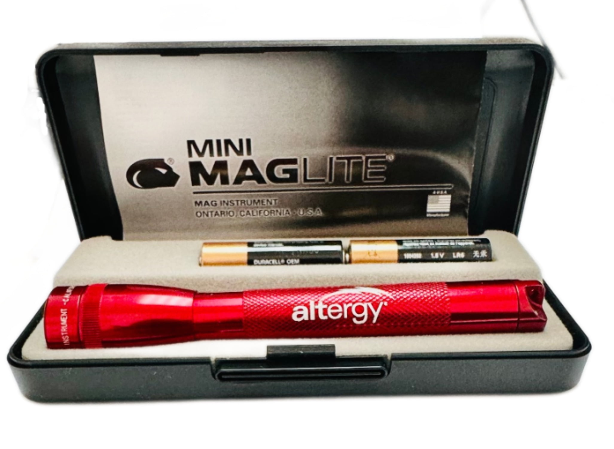 M2A03L Mini 2-Cell AA Incandescent Flashlight, 14 Lumens, AA Battery ...