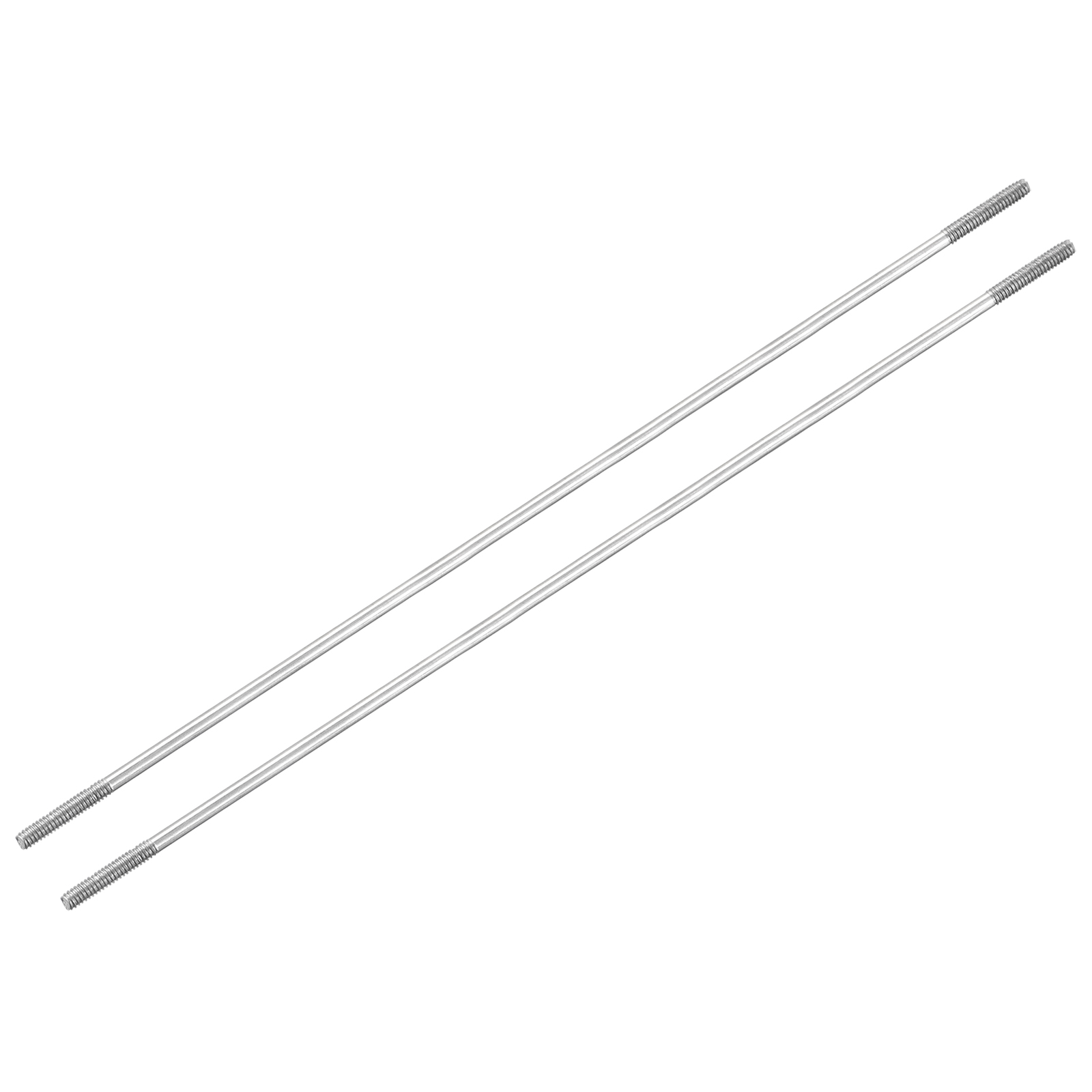 M2x140mm 304 Stainless Steel Push Rod Double End Threaded Rod for DIY ...