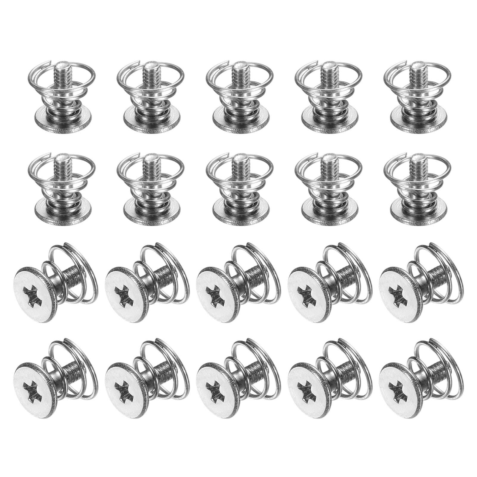 M2x6.8mm Spring Screws, 20 Pcs GPU Graphics Card Back Plate Screws for ...