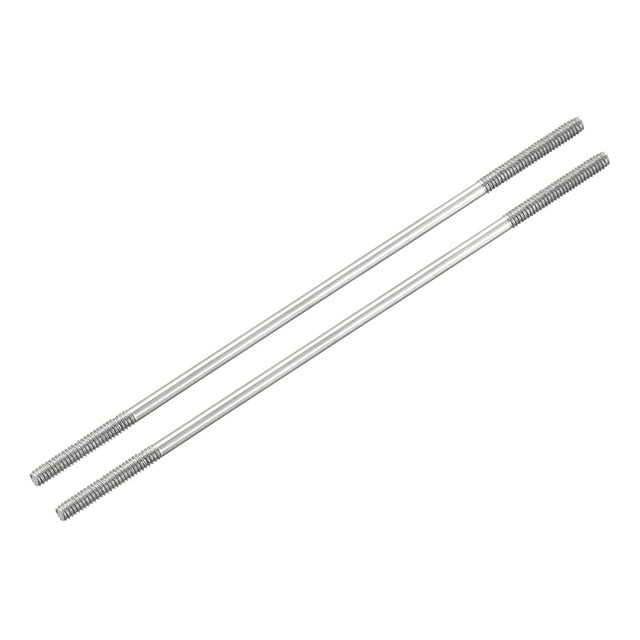 M2x70mm 304 Stainless Steel Push Rod Double End Threaded Rod for DIY ...