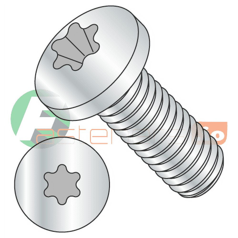 M3-0.5 x 5 mm Machine Screws / Six-Lobe (Torx) / Pan Head / Steel ...