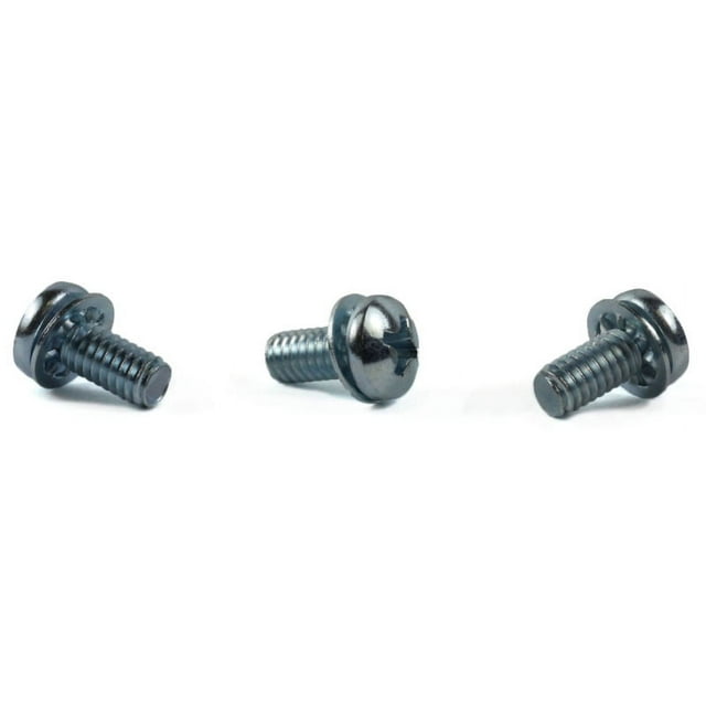M3-0.5 x 6 mm SEMS Screws / Internal Tooth Washer / Phillips / Pan Head ...