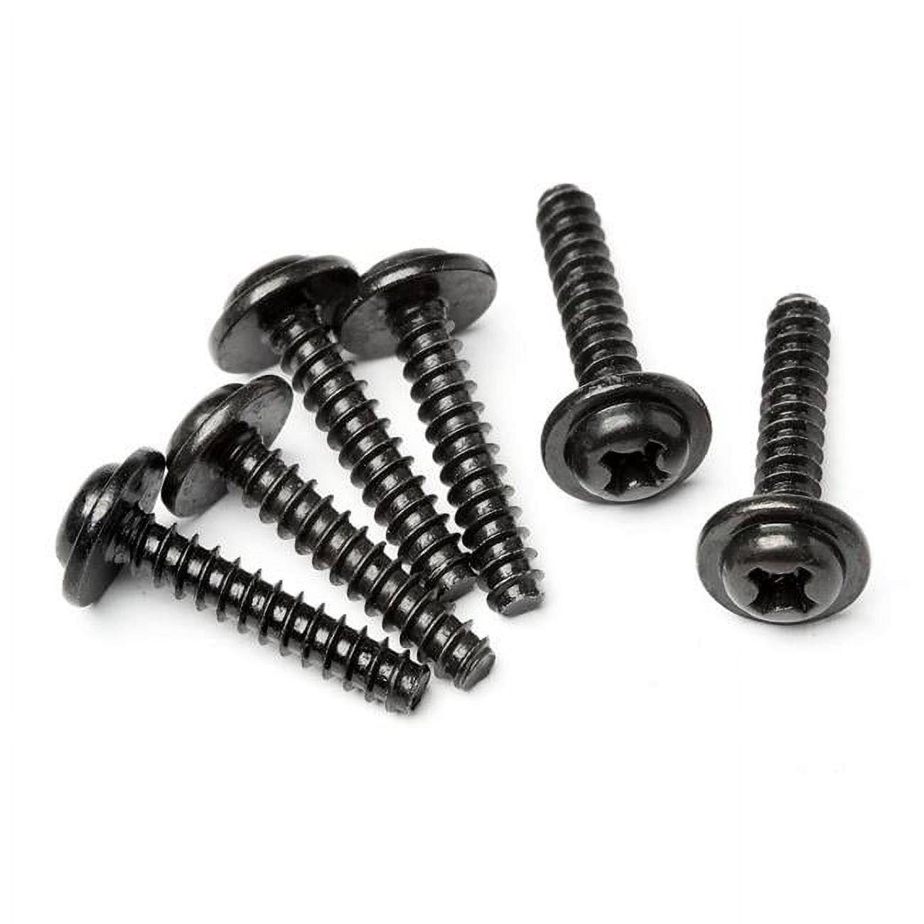M3.2 x 15 mm TP Flanged Screw, 6 Piece - Walmart.com