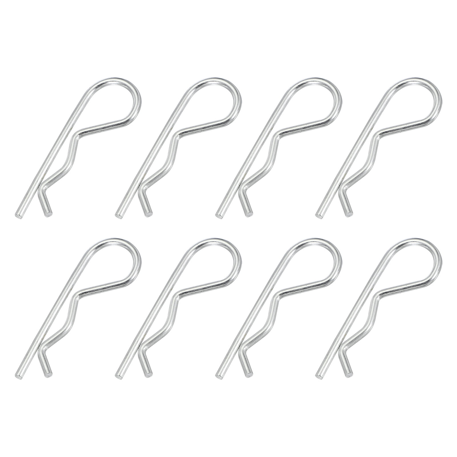 M3.5 x 75 mm Cotter Pin Assortment Kit, 8 Pcs Heavy Duty R Clips ...