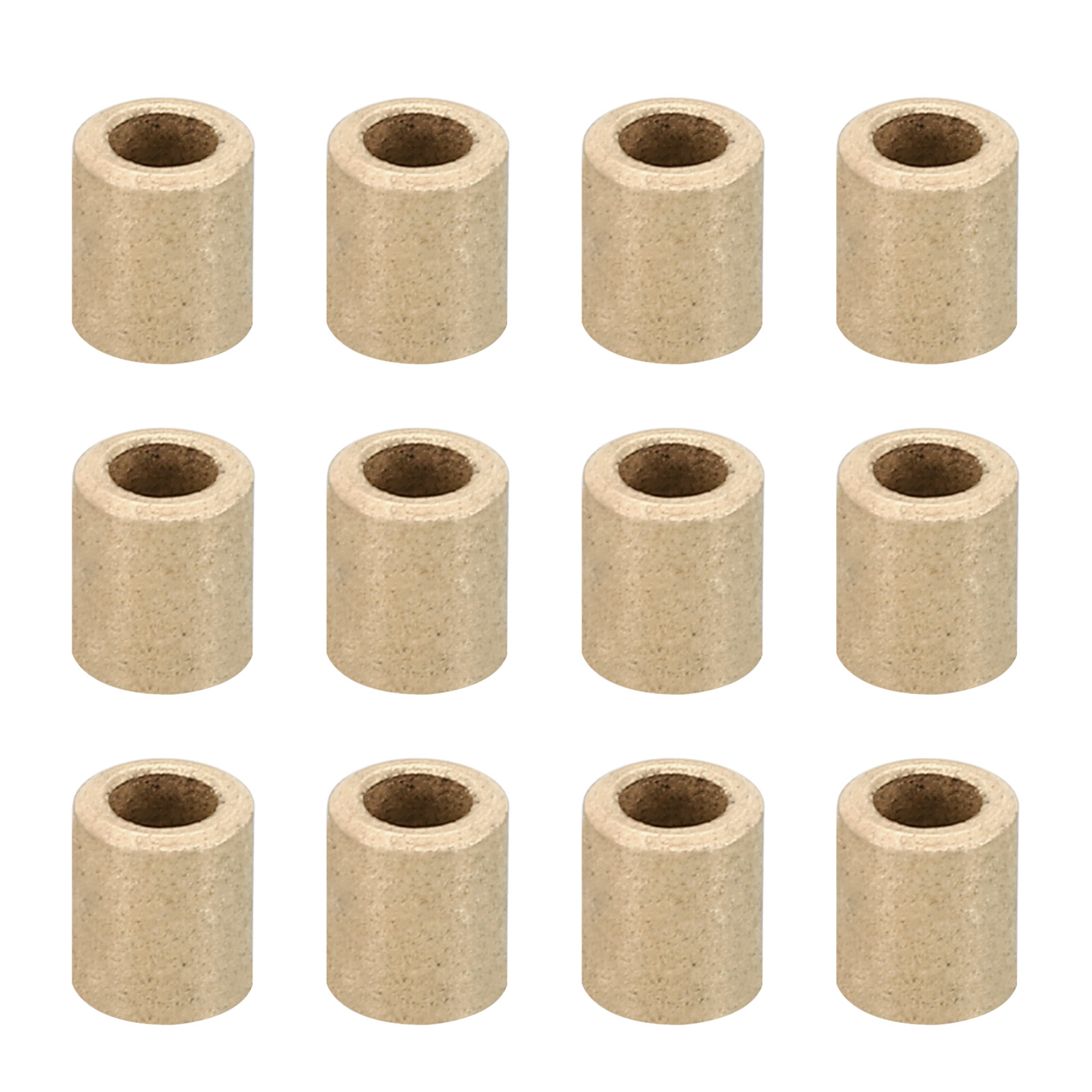M3 Brass Spacers, 12 Pcs Metal Spacer Brass 3mm ID x 5mm OD x 6mm L ...