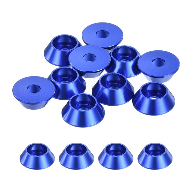 M3 Cone Cup Washers,Anodized Aluminum Gaskets for Screw RC/FPV/PC/Drone ...