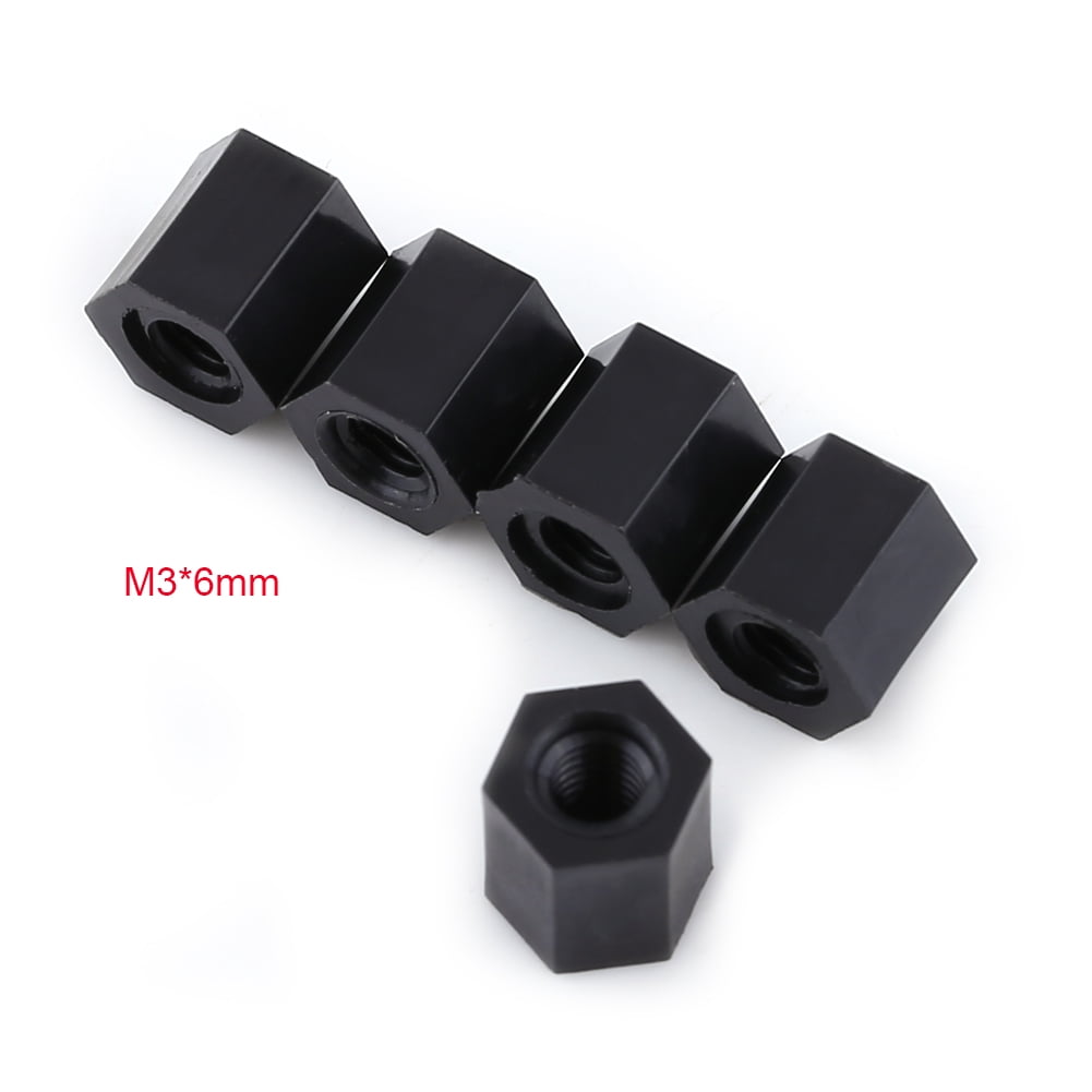 M3 Female x M3 Female Hex Threaded Spacers, 100Pcs, 5-25mm Standoffs ...