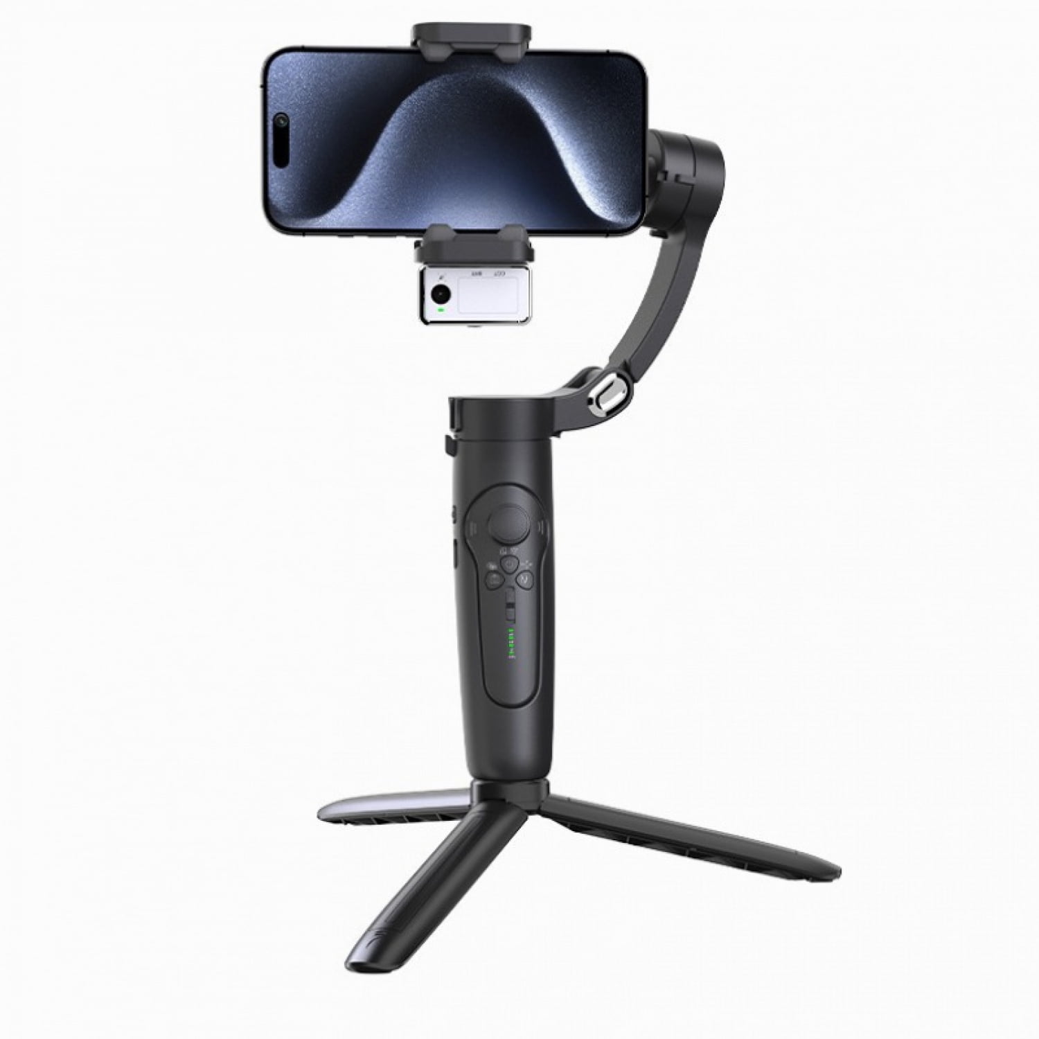 M3 Foldable 3-Axis Smartphone Gimbal Stabilizer with Magnetic AI Fill ...