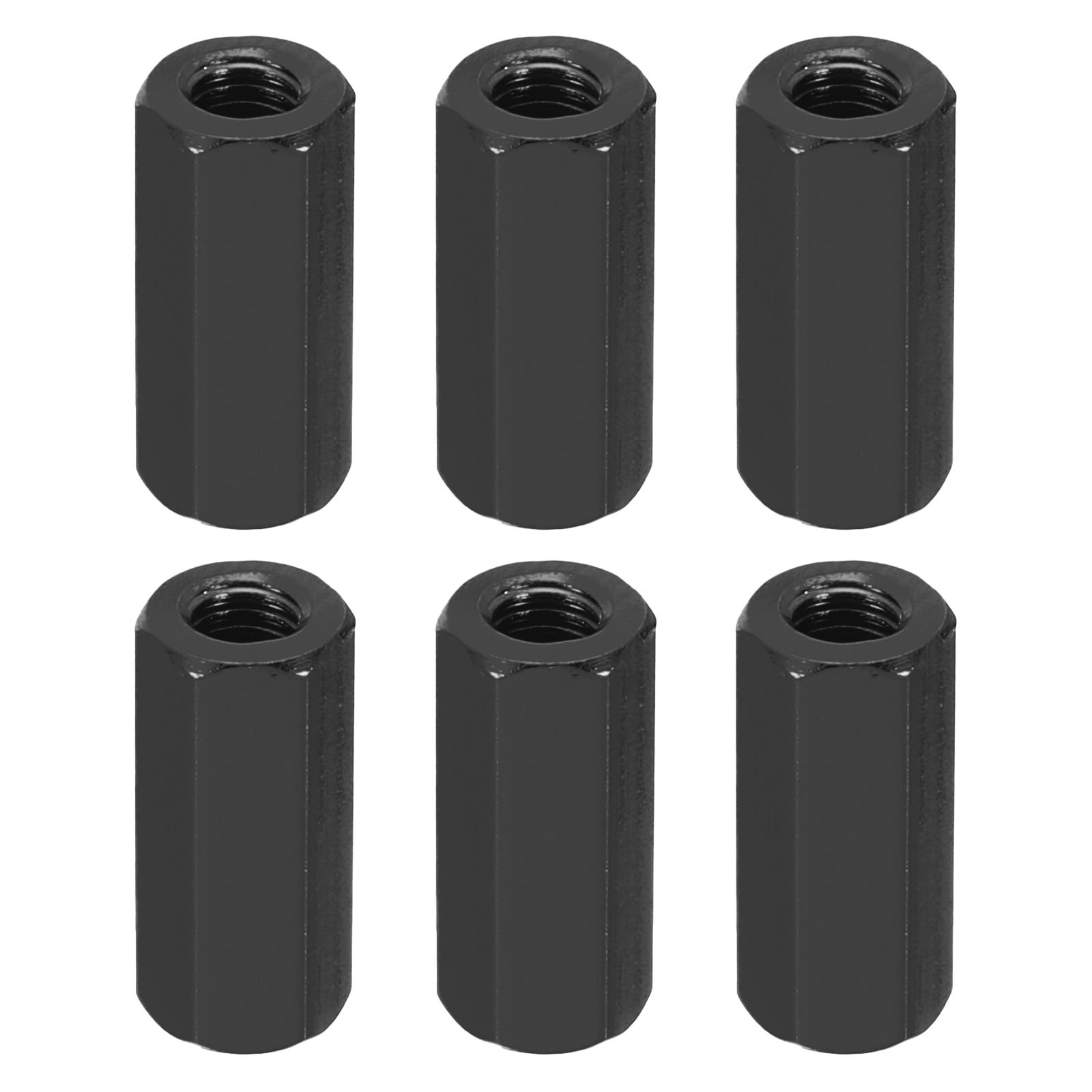 M3 Hex Nuts, 6pcs M3 Threaded Spacers Aluminum 12mm L Female Metal ...