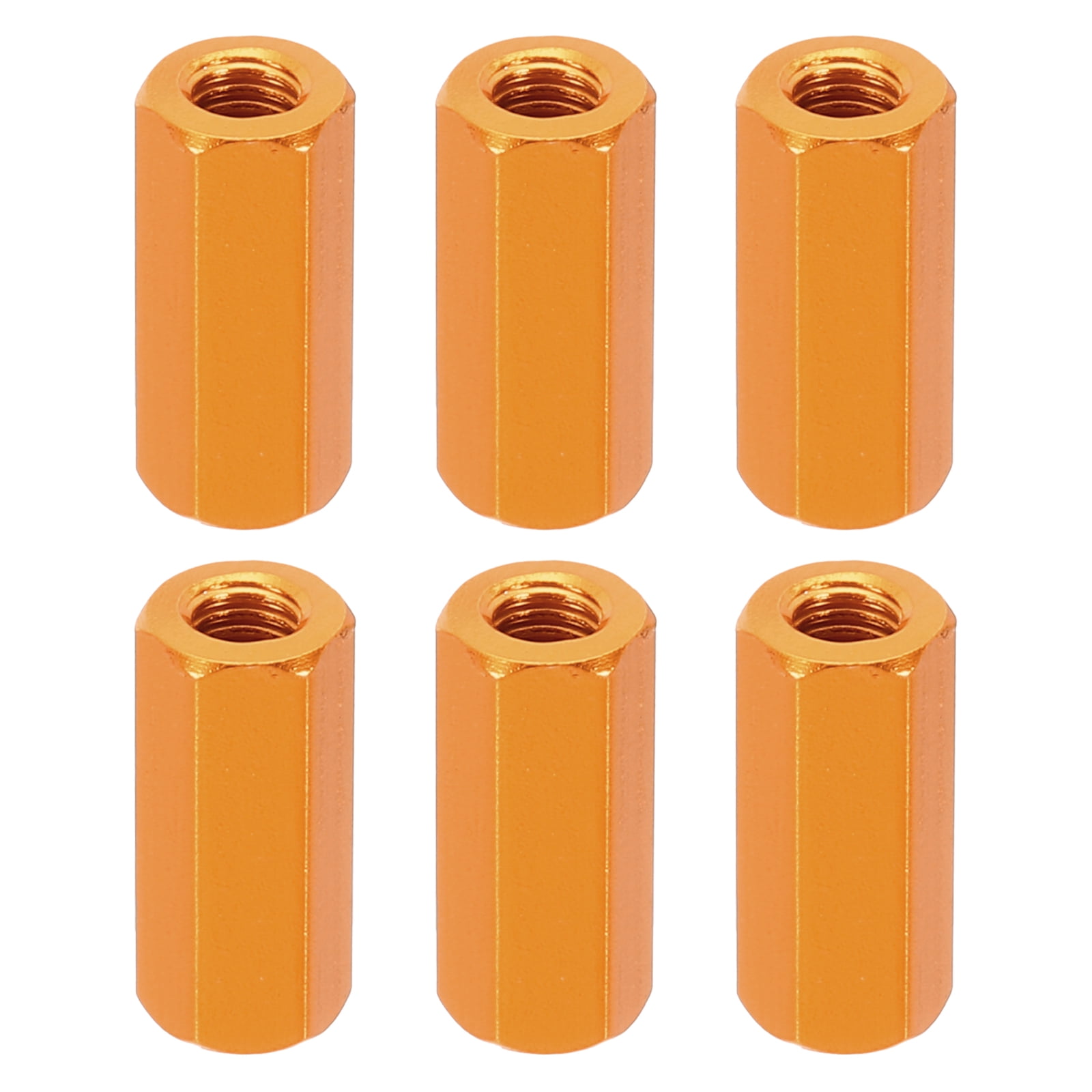 M3 Hex Nuts, 6pcs M3 Threaded Spacers Aluminum 12mm L Female Metal ...