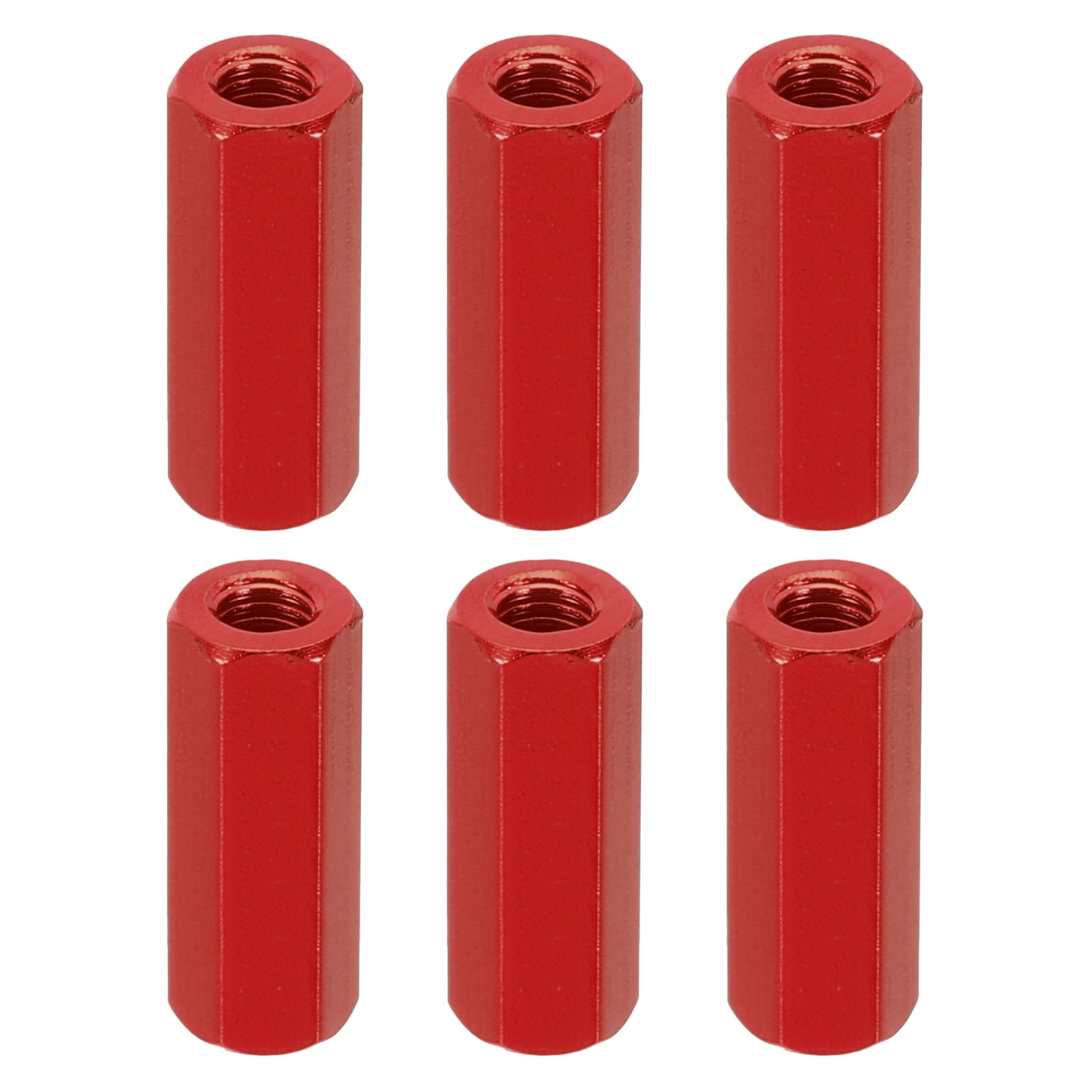 M3 Hex Nuts, 6pcs M3 Threaded Spacers Aluminum 15mm L Female Metal ...