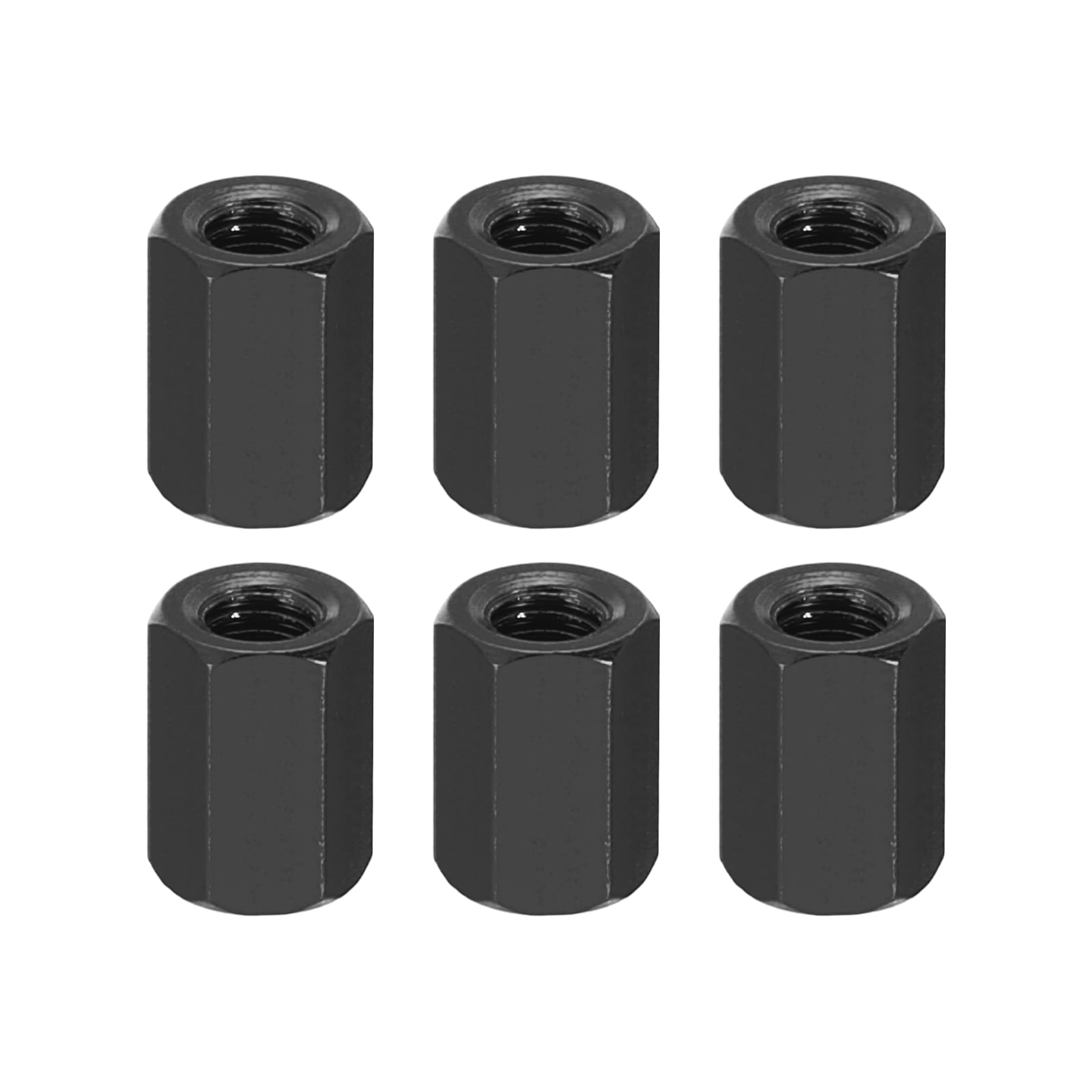 M3 Hex Nuts, 6pcs M3 Threaded Spacers Aluminum 8mm L Female Metal ...