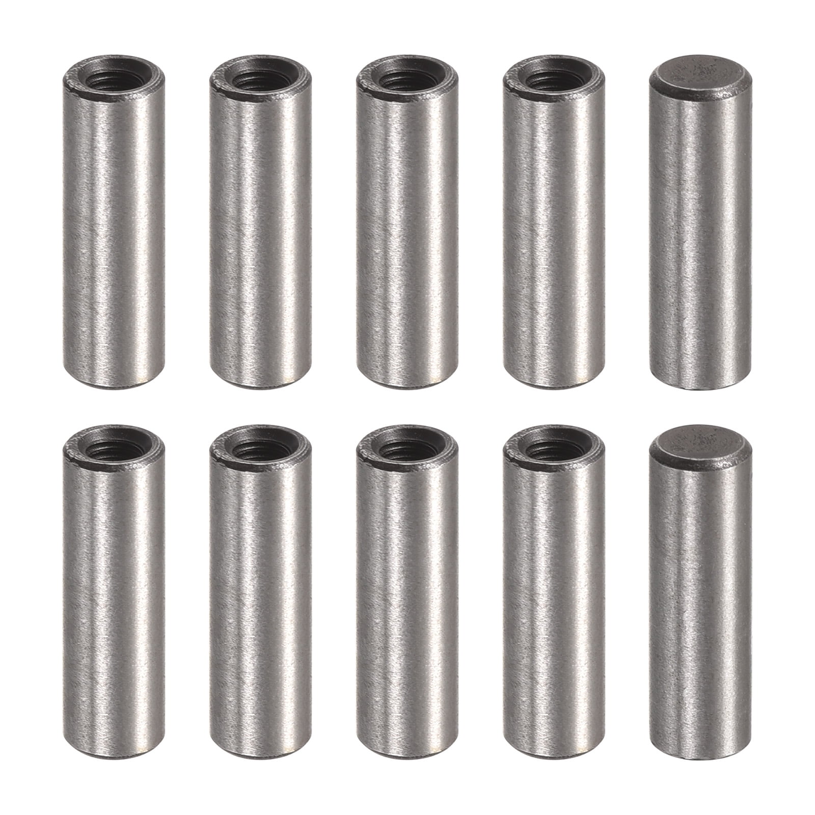M3 Internal Thread Dowel Pin 10 Pack 5x16mm Chamfering Flat Carbon ...