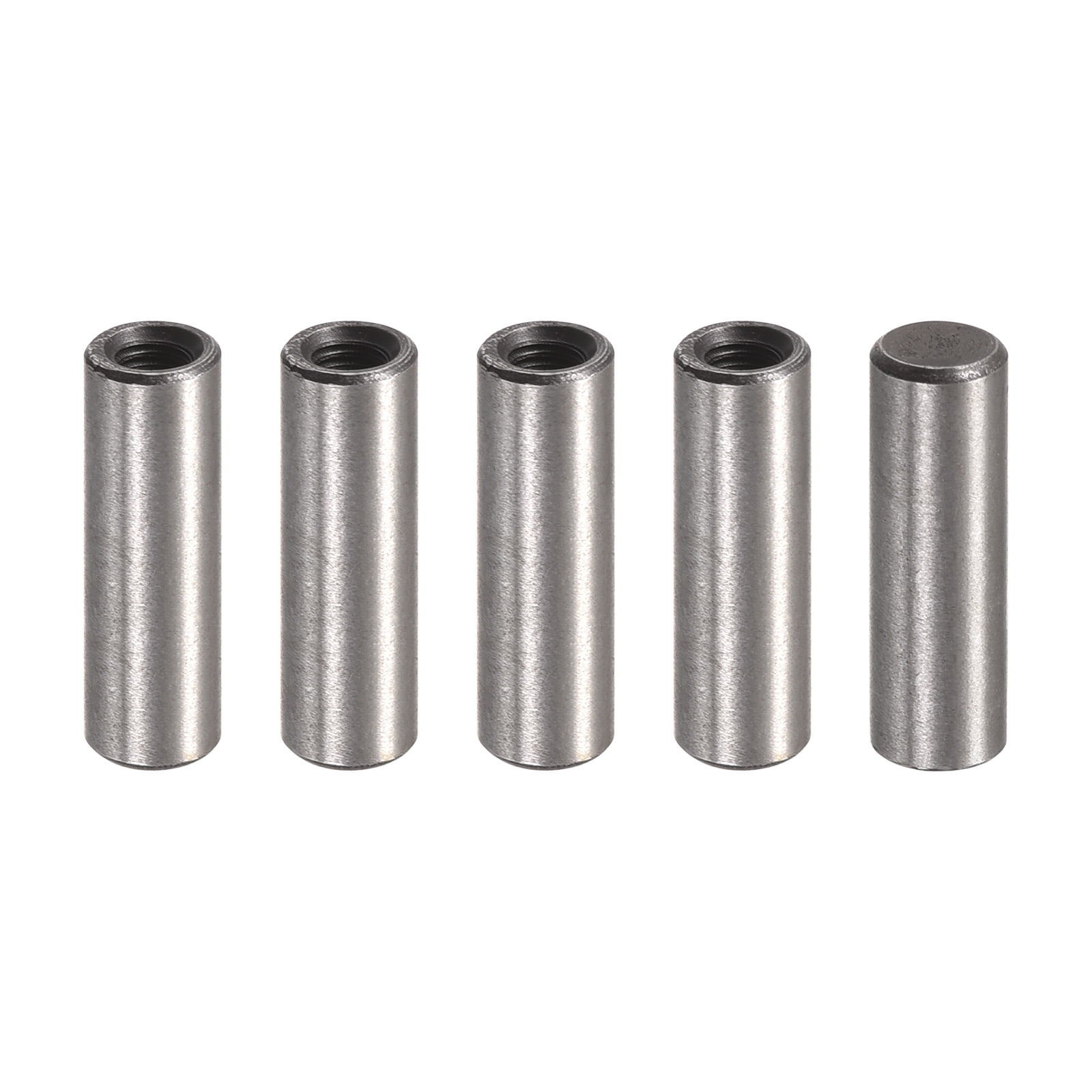 M3 Internal Thread Dowel Pin 5 Pack 5x16mm Chamfering Flat Carbon Steel ...