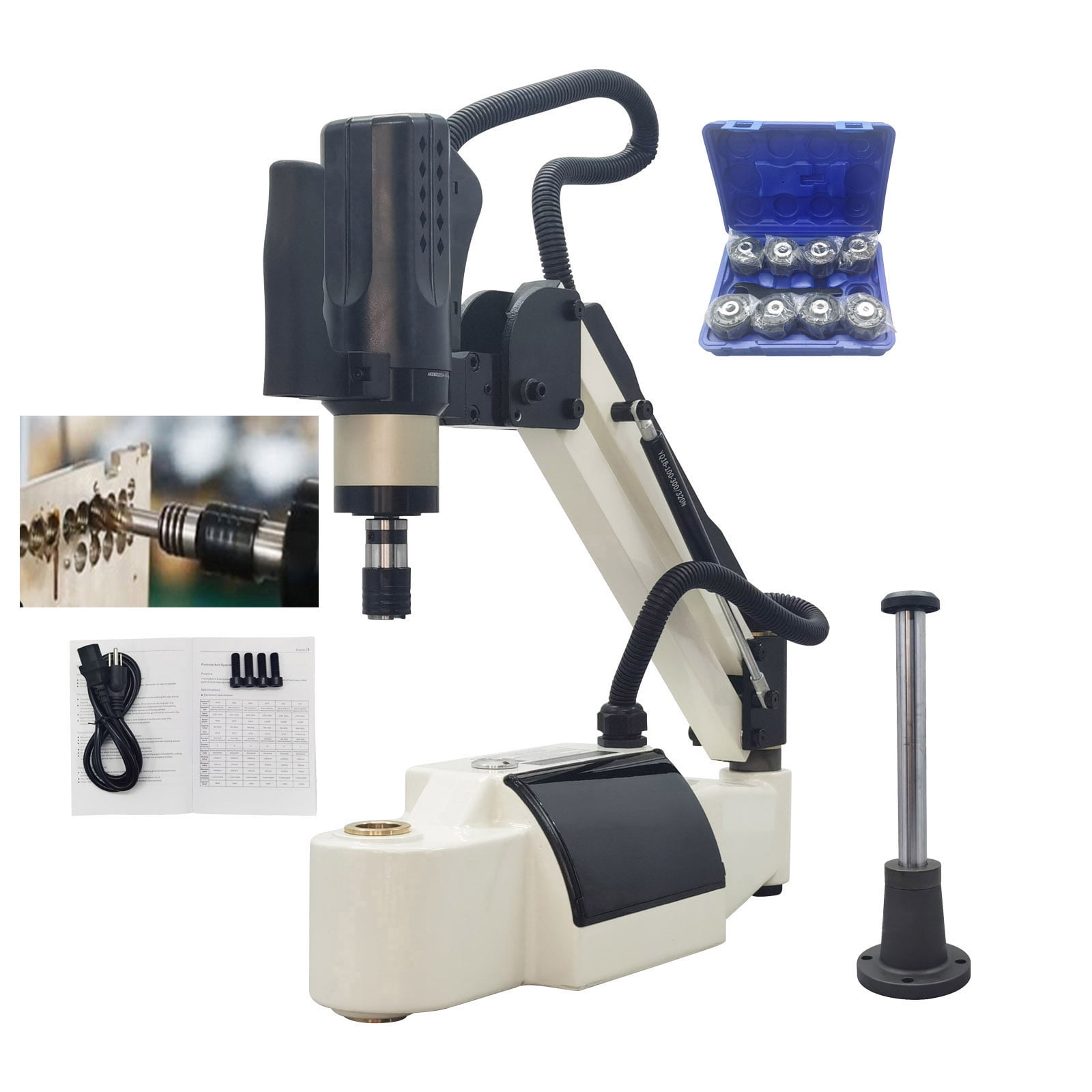 M3-M16 Electric Tapping Machine Vertical Touch Screen 220V - Walmart.com