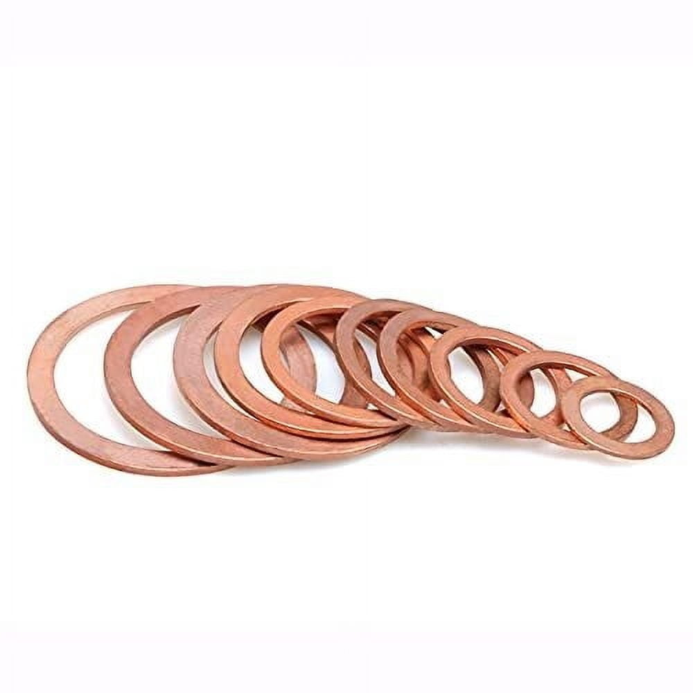 M3 M4 M5 M6 M7 M8 M9 M10 Brass Copper Sealing Boat Washer Flat Gasket ...