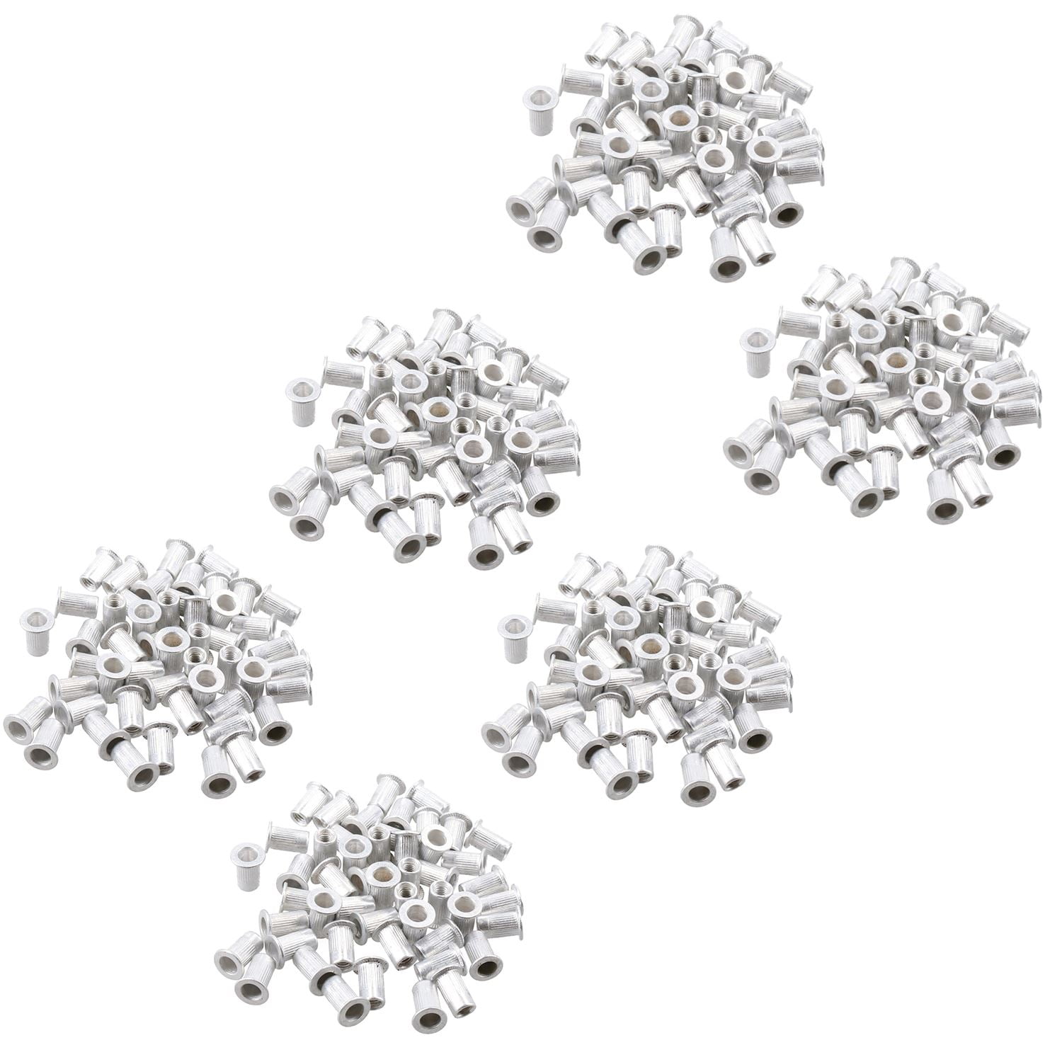 M3 M4 M5 M6 M8 M10 Nut Serts Riveting Threaded Inserts Blindnut Rivnut ...