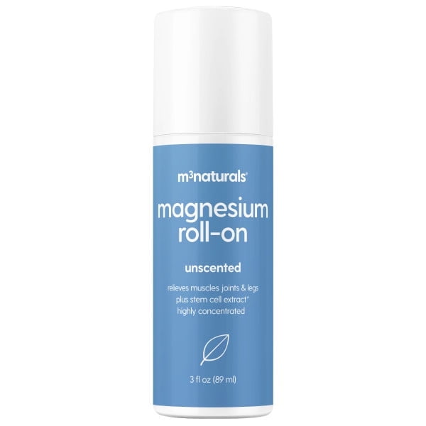 M3 Magnesium Roll-On – Fast-Acting Relief for Muscle Cramps, Joint ...