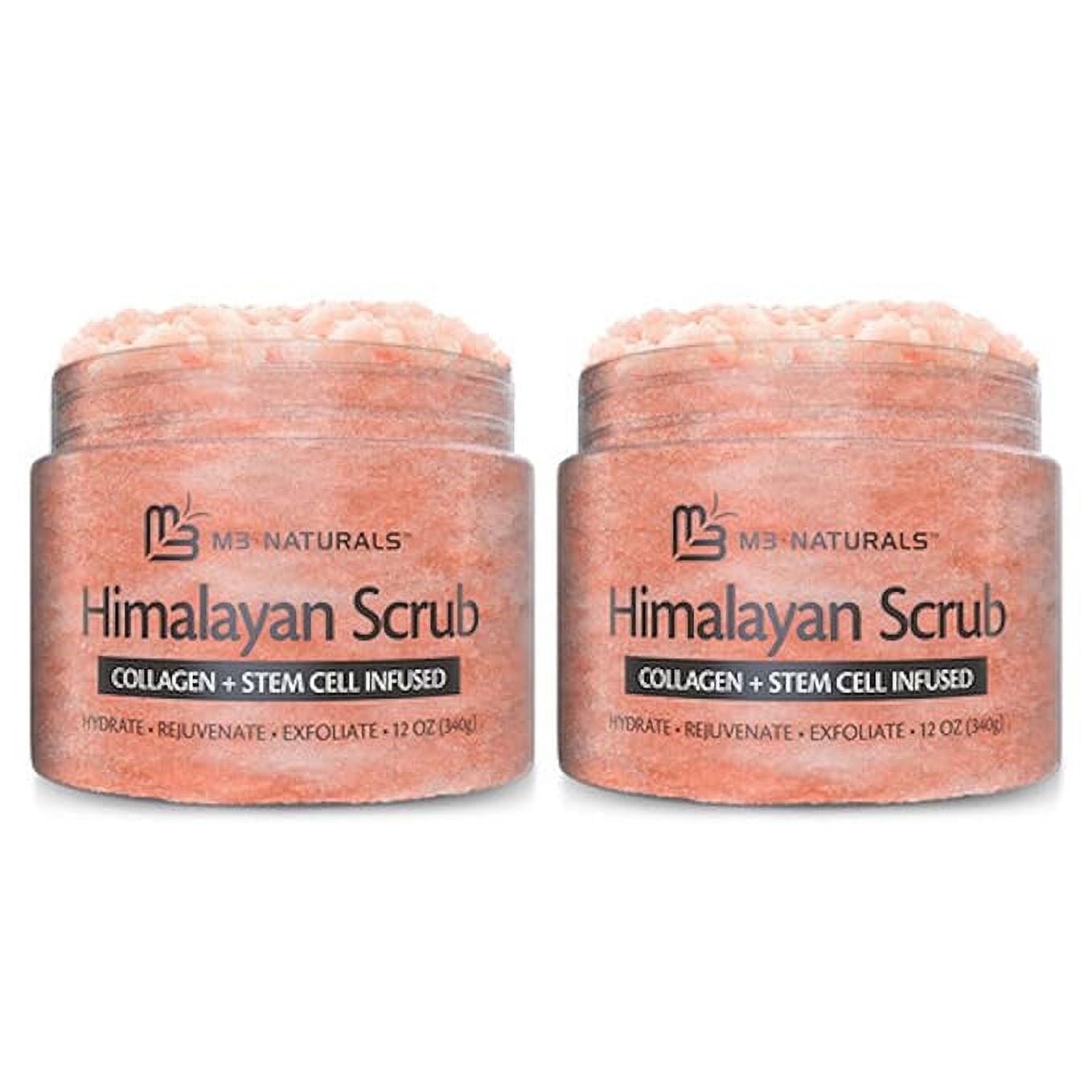 M3 Naturals Himalayan Salt Scrub Face Foot & Body | Exfoliator Infused ...