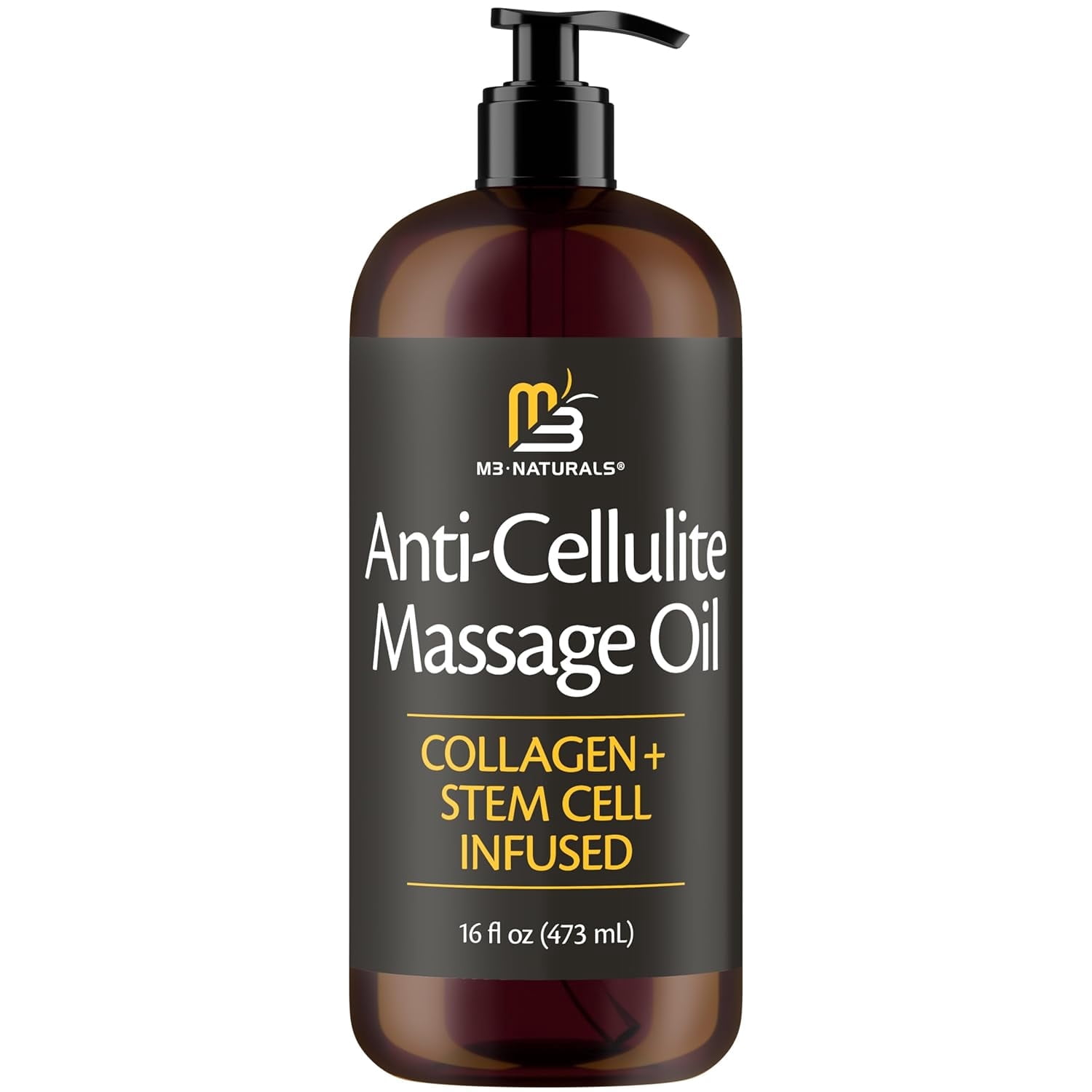 M3 Naturals Firming Body & Massage Oil – Skin-Nourishing Oil with ...