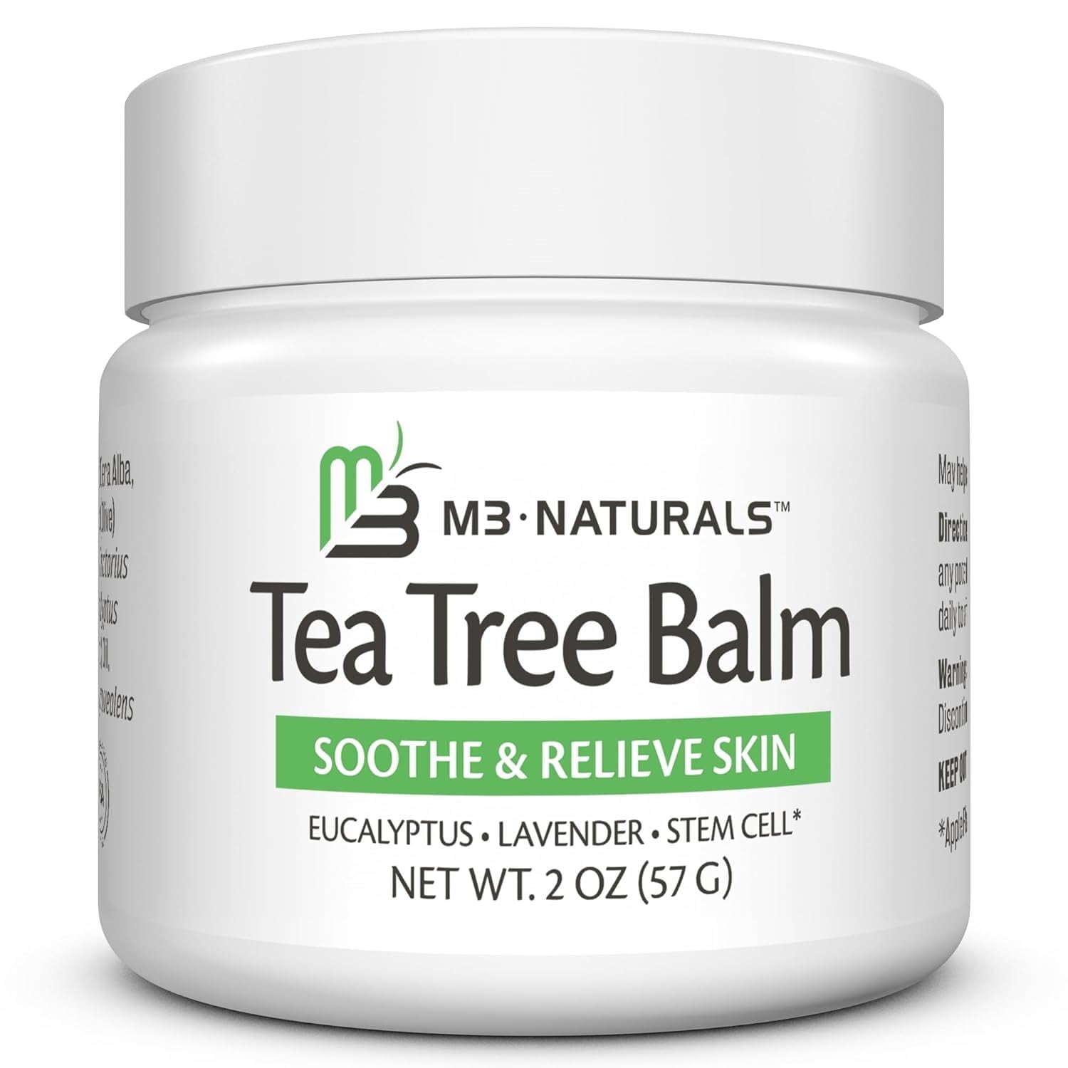M3 Naturals Tea Tree Oil Foot Balm | Natural Remedy for Athletes Foot ...