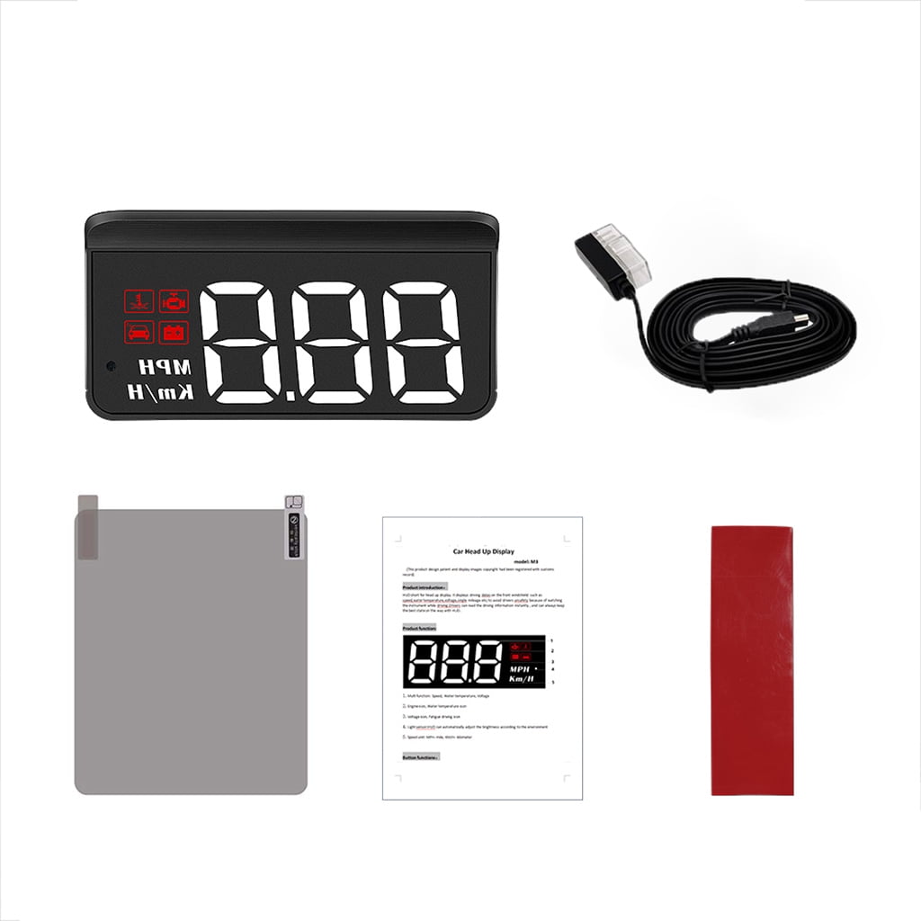 M3 Newest HUD Head-Up Display Car-Styling Overspeed Warning Windshield ...