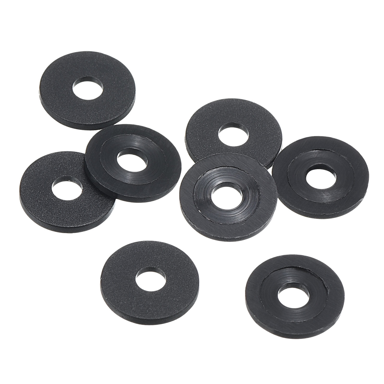 M3 Nylon Flat Washer, 8 Pack 3mm ID 10mm OD Sealing Spacer Gasket Ring ...