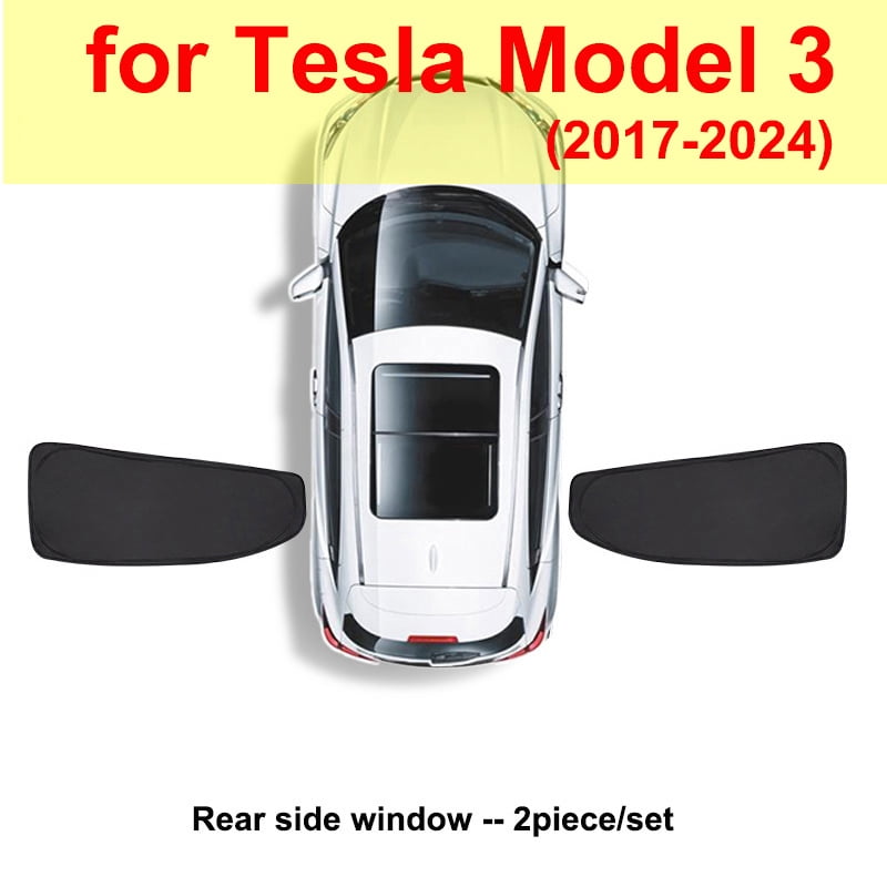 M3 Rear side-Model Y Glass Sunroof Sunshade For Tesla Model 3 Highland ...
