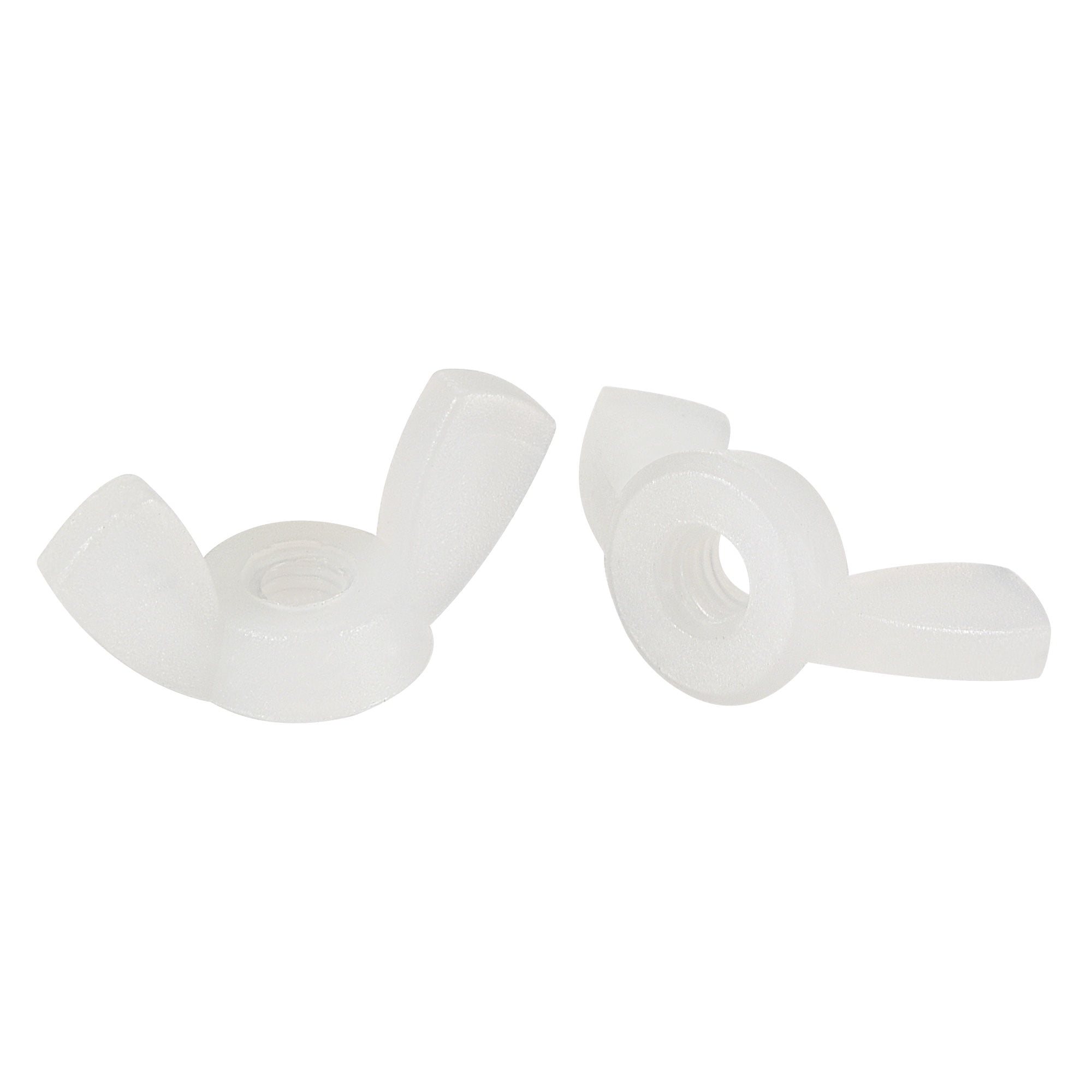 M3 Wing Nuts Butterfly Nut Nylon White 10 Pack - Walmart.com
