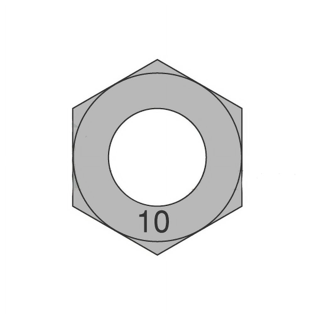 M30-3.50 Finished Hex Nuts / Metric Class 10 / Plain / DIN 934 ...