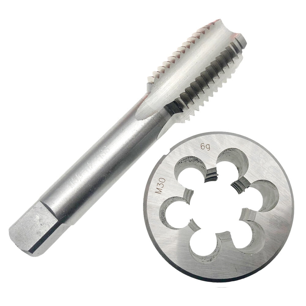 M30 x 3.5 Tap and Die Set RH M30x3.5 Metric Thread Tap Die Right Hand HSS New - Walmart.com