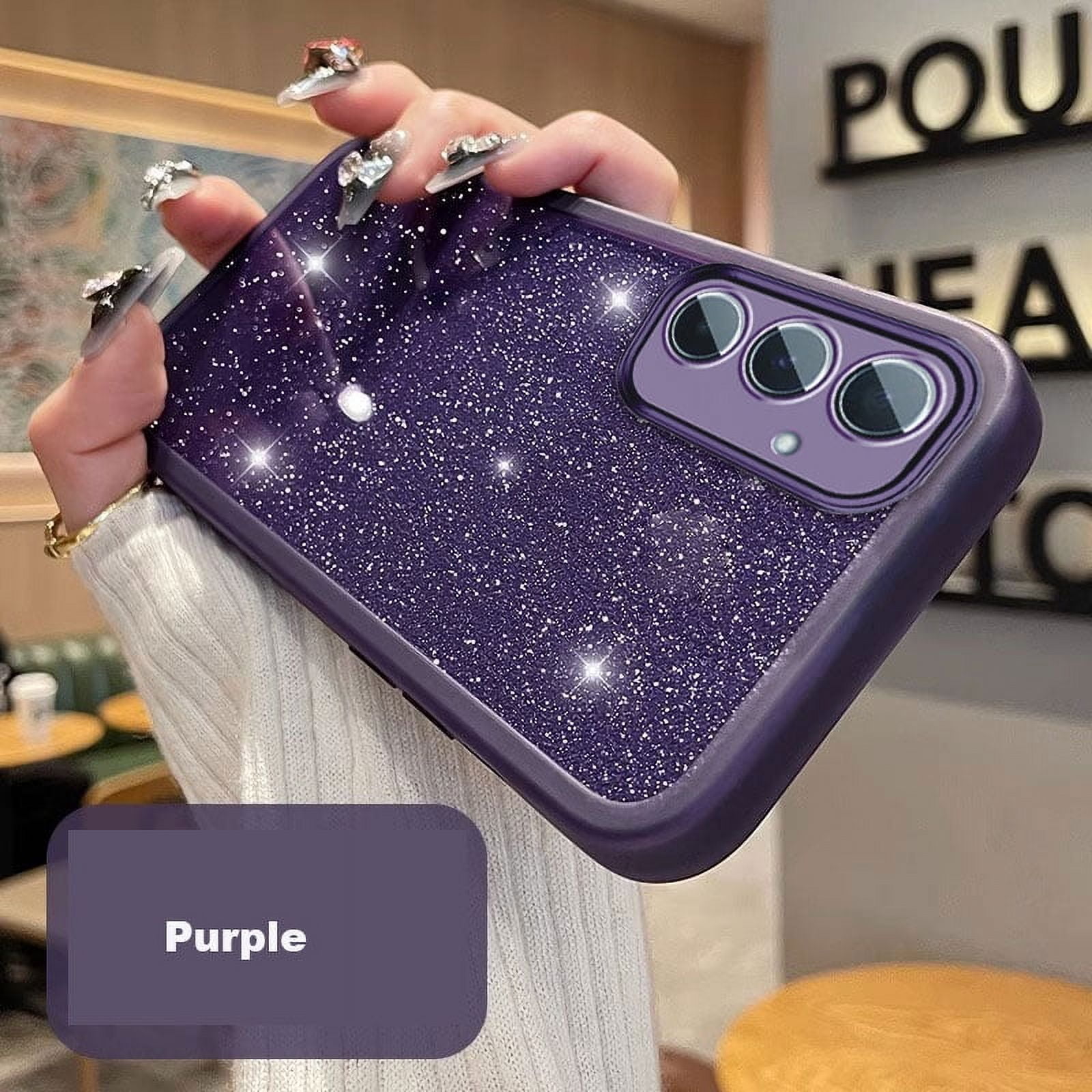 M35 5G case Luxury,Bling Shockproof case for Samsung Galaxy M35 S24 FE ...