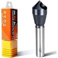 M35 Countersink 1/2" TiAIN Coated Chamfer Tool M35 Chamfer Bit 90 ...
