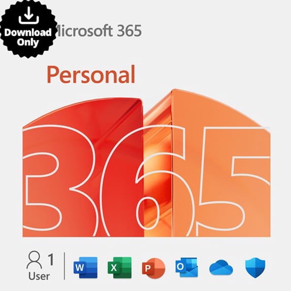 Microsoft 365 Personal (1-User License / 12-Month Subscription ...