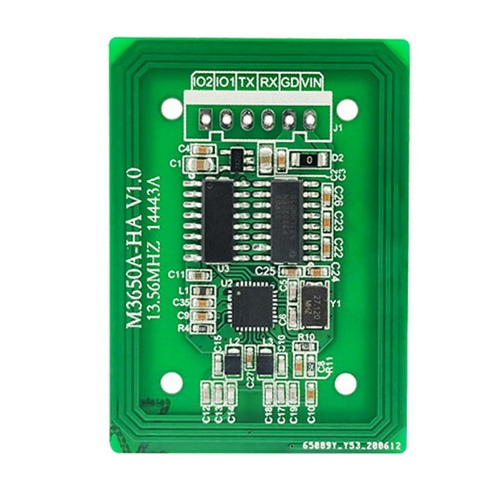 M3650A-HA RFID Reader Writer 13.56MHz IC Card Reader RS232 3.3-5V RFID ...