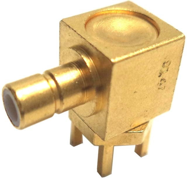 M39012/96-0001 - MIL SPEC SMB PLUG PCRA MALE PIN 75R GOLD - Walmart.com