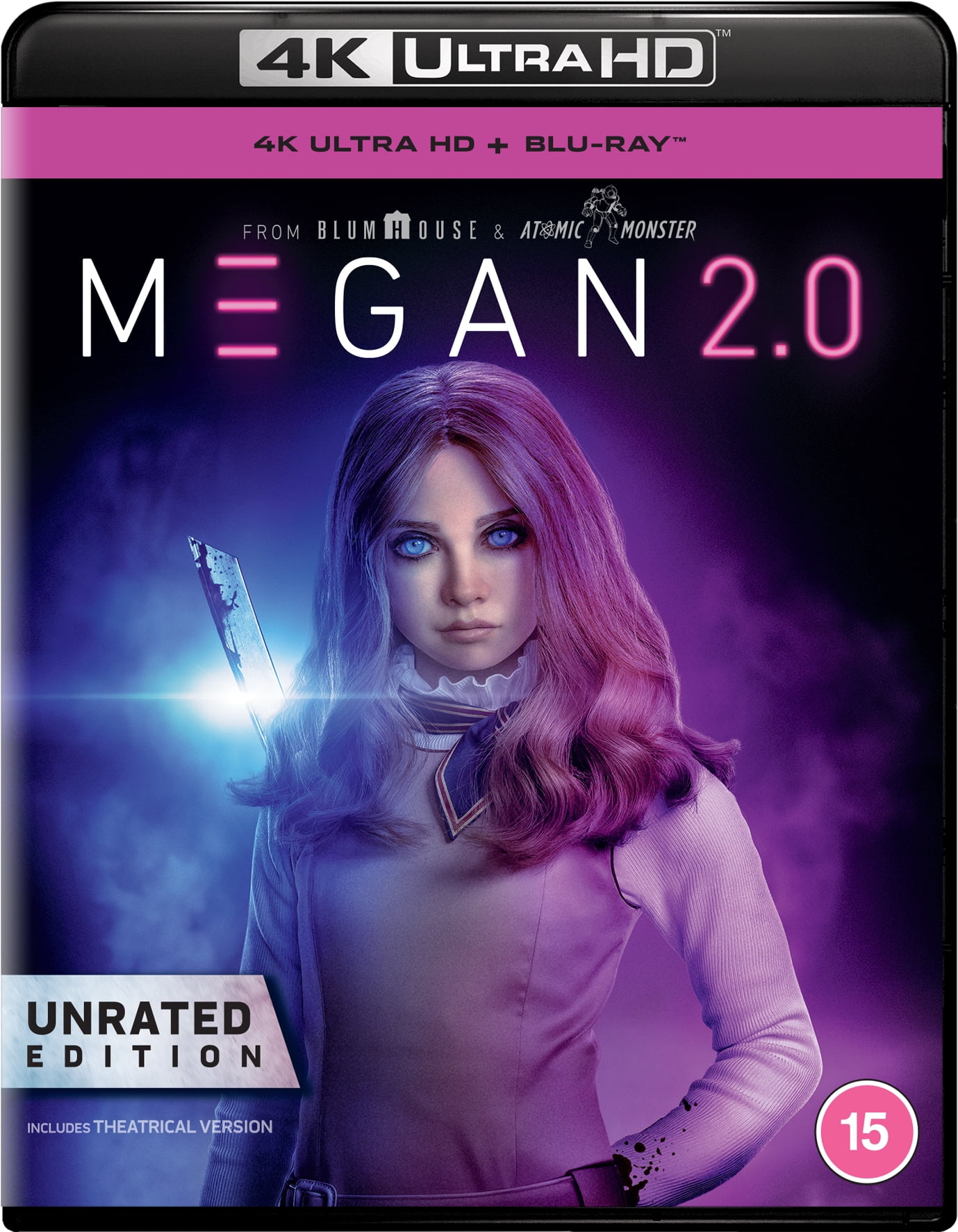 M3GAN 2.0 (4K Ultra HD) Timm Sharp Amie Donald Ivanna Sakhno Aristotle ...