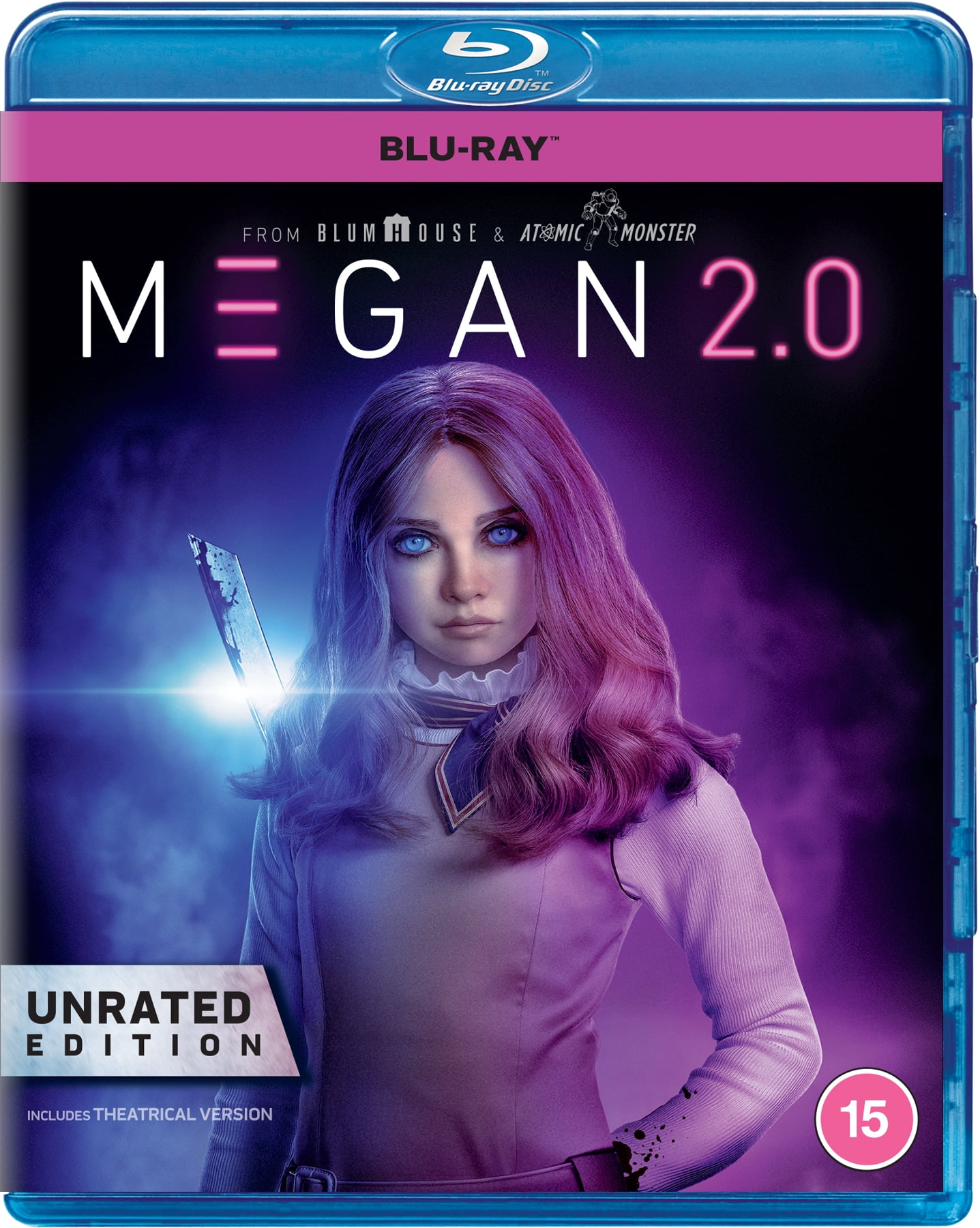 M3GAN 2.0 (Blu-ray) Jemaine Clement Ivanna Sakhno Aristotle Athari ...