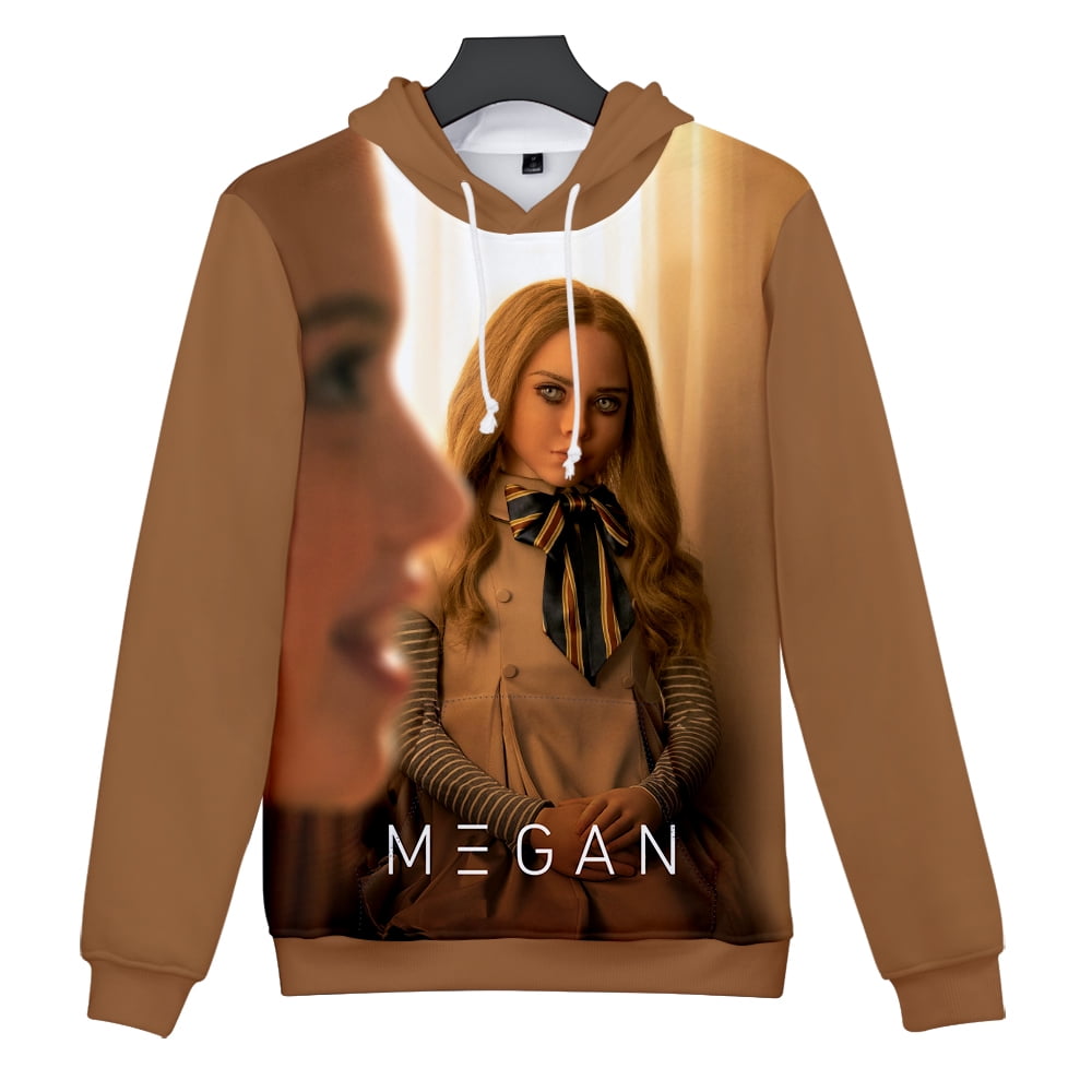 M3GAN 3D Print Women men Hoodies Sweatshirts Long Sleeve Fashion Casual ...