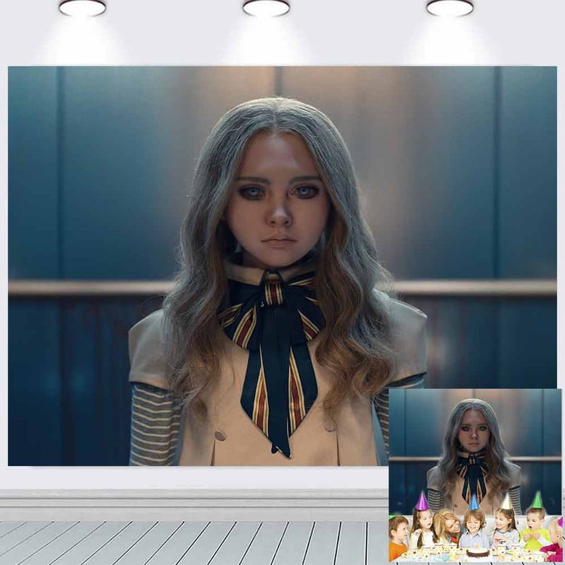 M3GAN Backdrop Banner Party Supplies Poster Movie Theme Background for ...