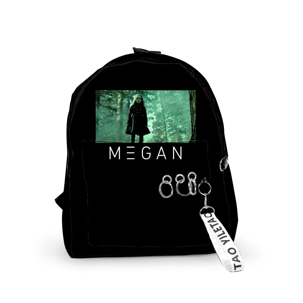 M3GAN Horror Film Bag Double Shoulder Backpack School Travel Bag Unisex ...