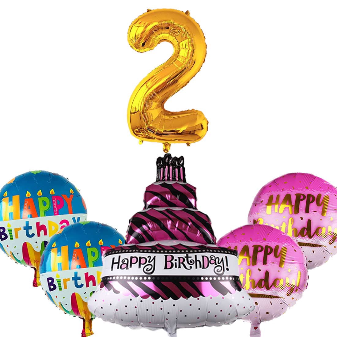 M3GAN Movie Megan Balloons Party Supplies 2nd Big Number Decorations ...